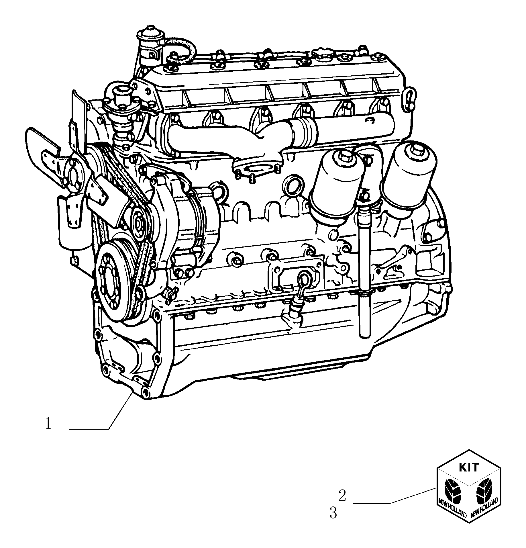 New Holland 7530 - 6 CYL HIGH CLEARANCE MUDDER TRACTOR(03/92 - 12/96 ...