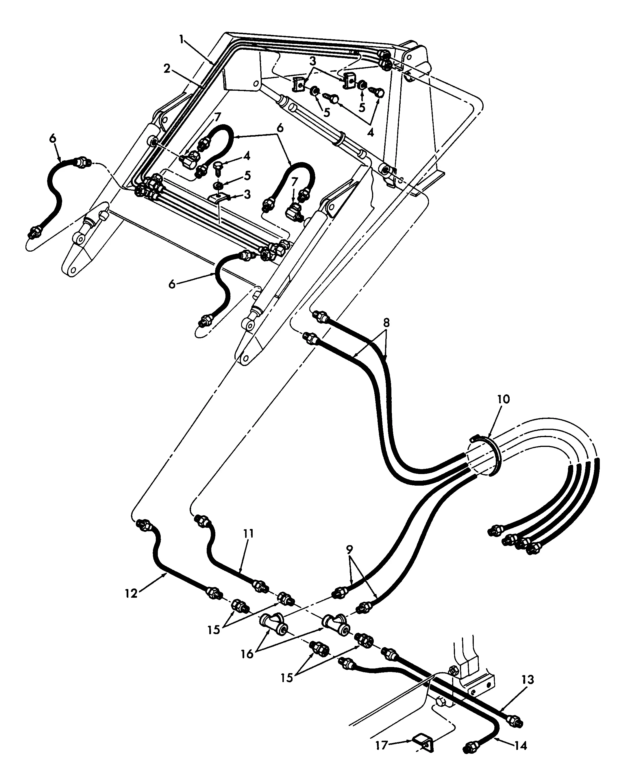 New Holland 776A-SERIES - FORD FARM LOADER(01/82 - 12/88) Parts Diagrams