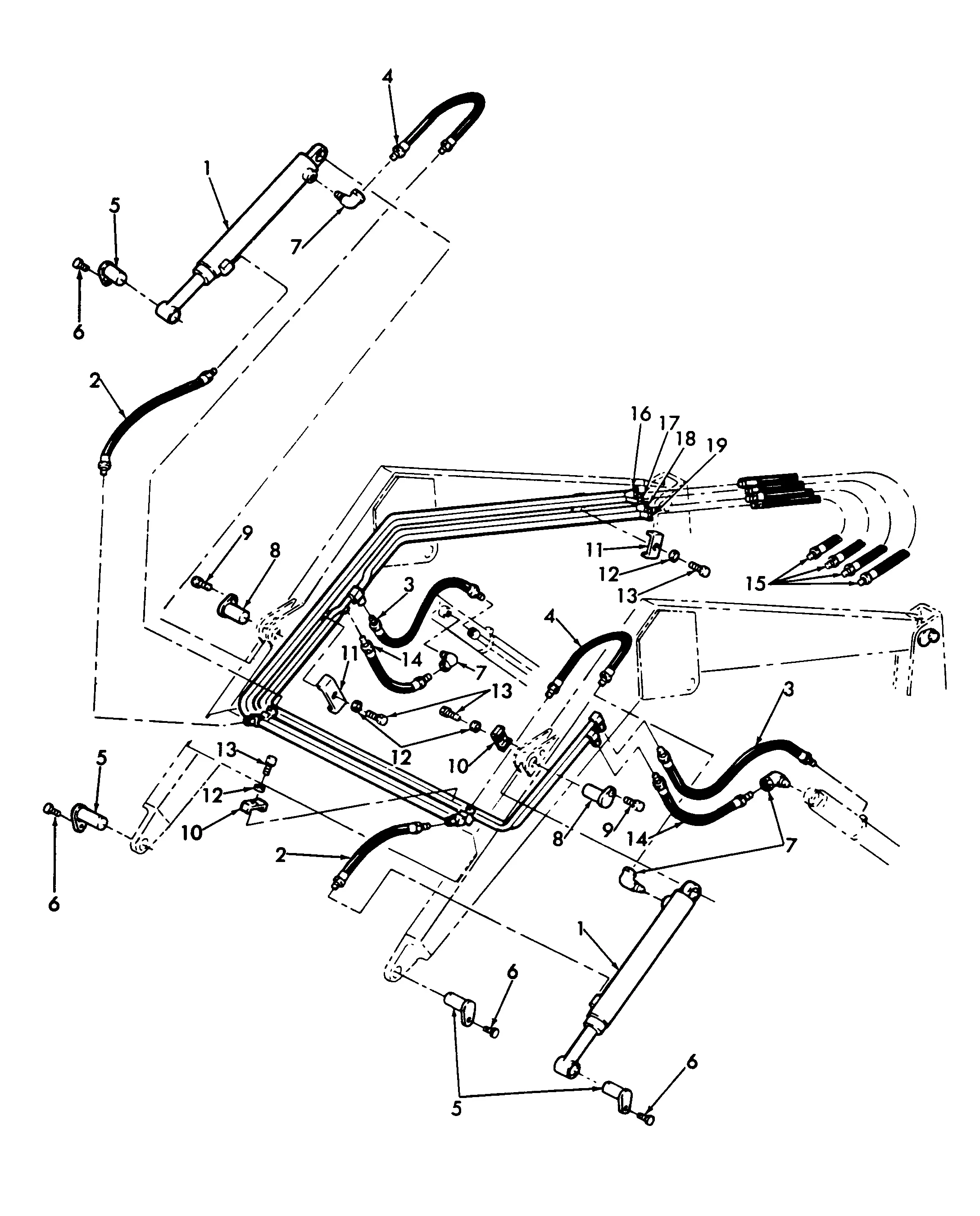 New Holland 777B-SERIES - FORD FARM LOADER(01/81 - 12/88) Parts Diagrams