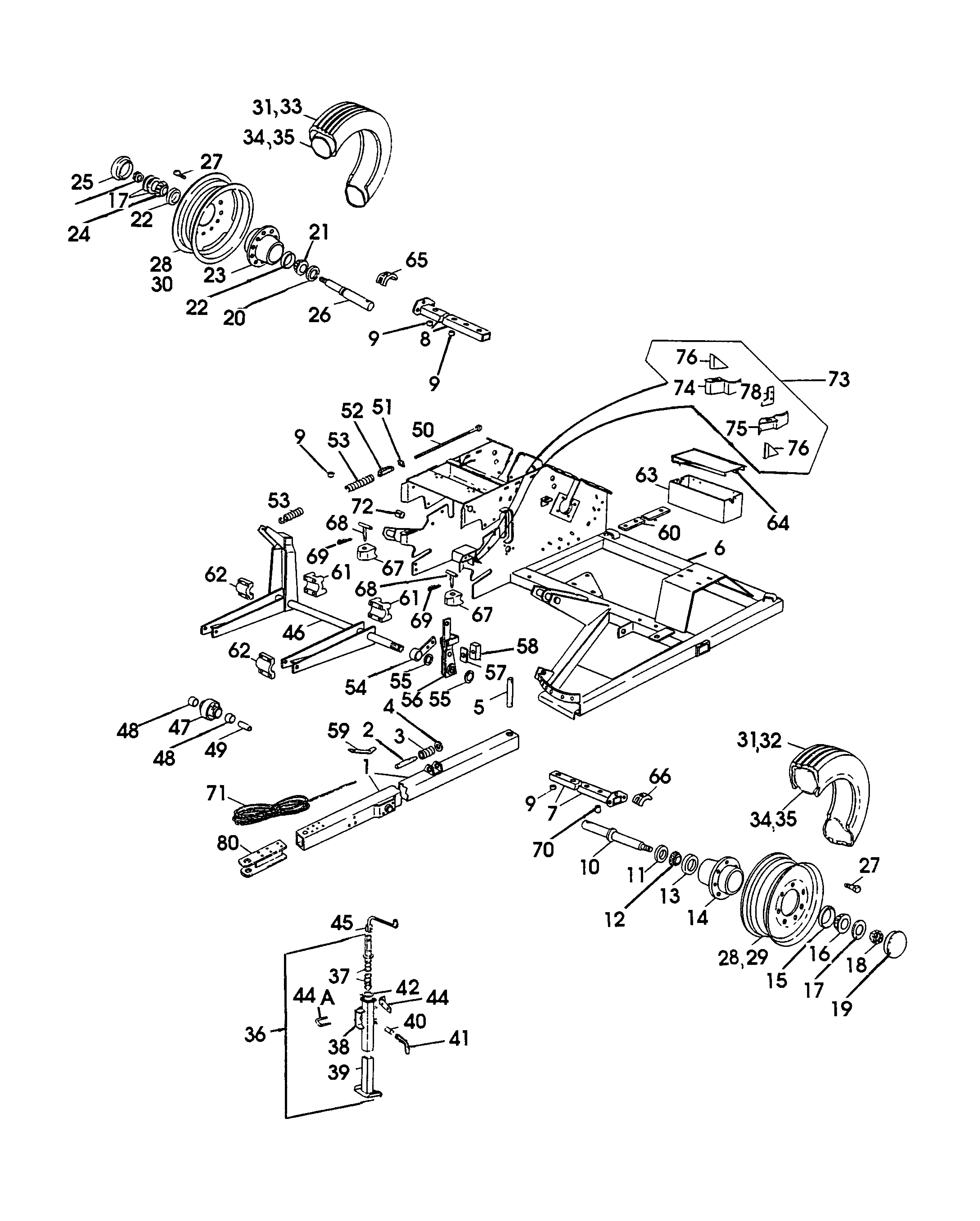 New Holland 880 - NH PULL TYPE FORAGE HARVESTER(07/67 - 07/73) Parts ...