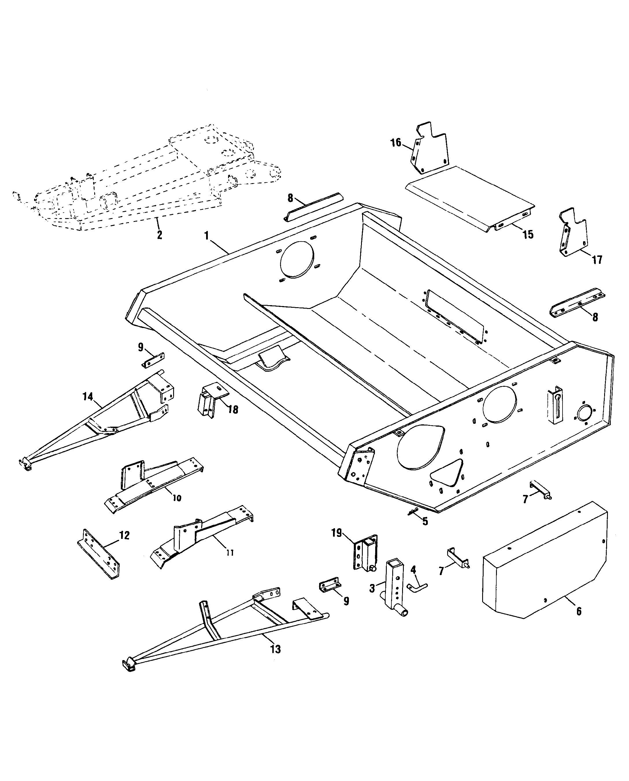 New Holland 890EN2 - NH 2 ROW NARROW CORN SNAPPER UNIT(07/73 - 07/87 ...