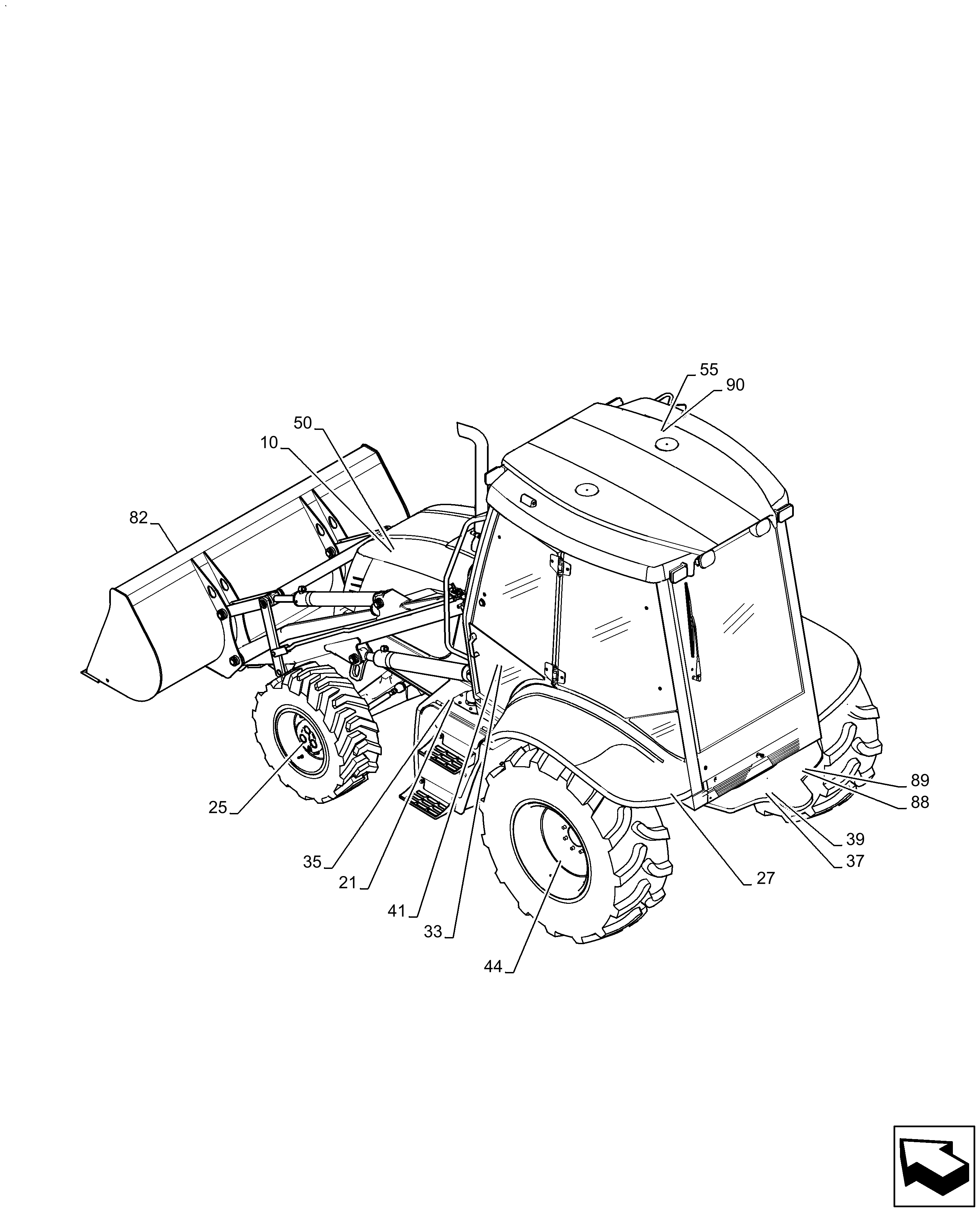 New Holland U80C - LOADER LANDSCAPER - TIER 4B(08/14 - 09/16) Parts ...