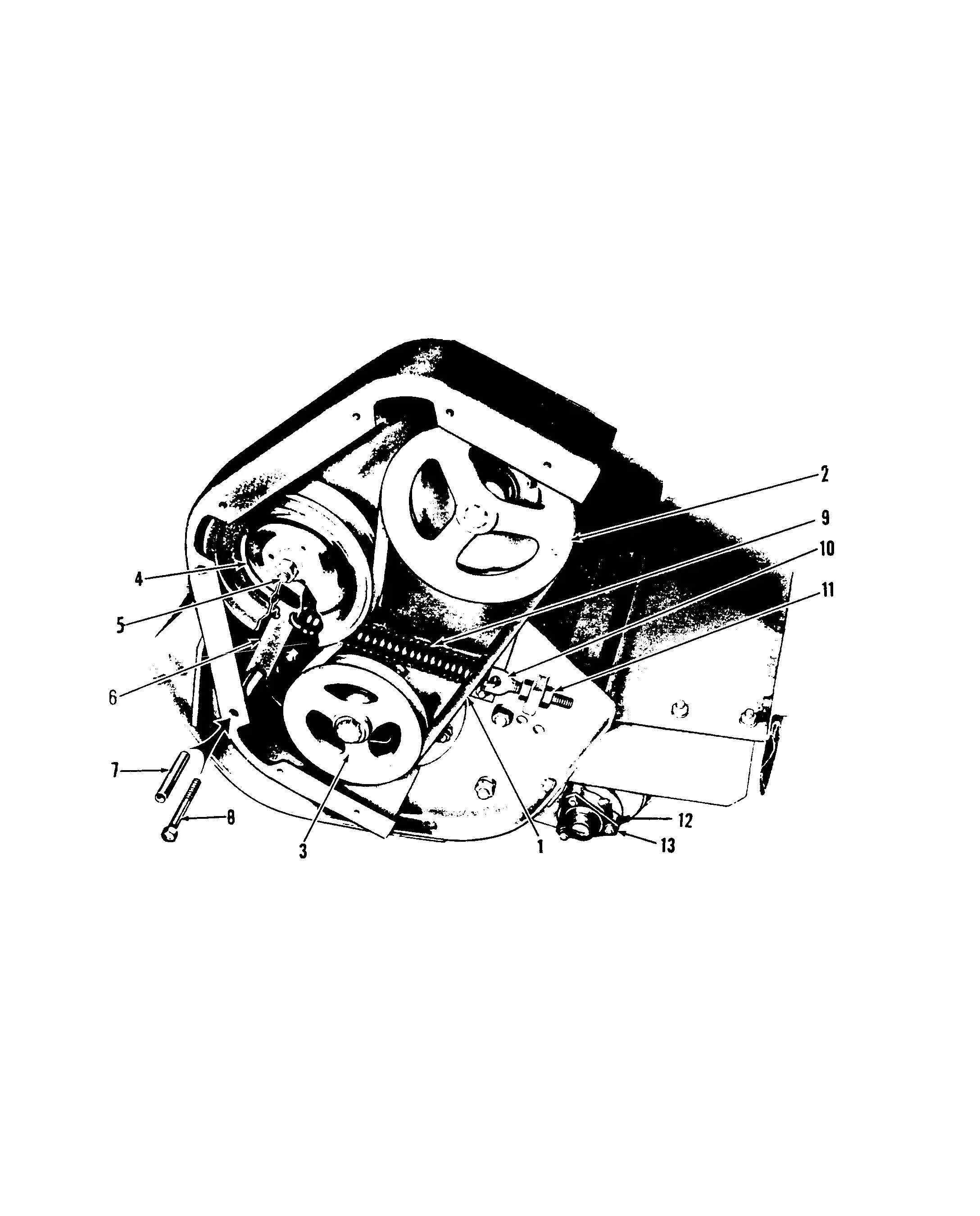 New Holland 907-SERIES - FORD FLAIL MOWER(01/62 - 12/72) Parts Diagrams