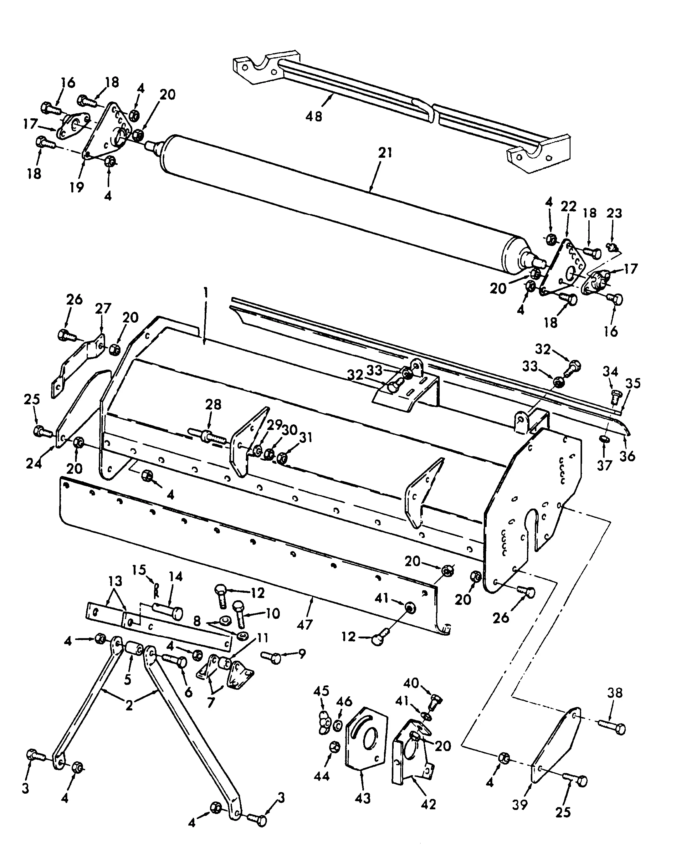 New Holland 918L-SERIES - FORD LIGHT DUTY FLAIL MOWER(06/90 - 12/03 ...