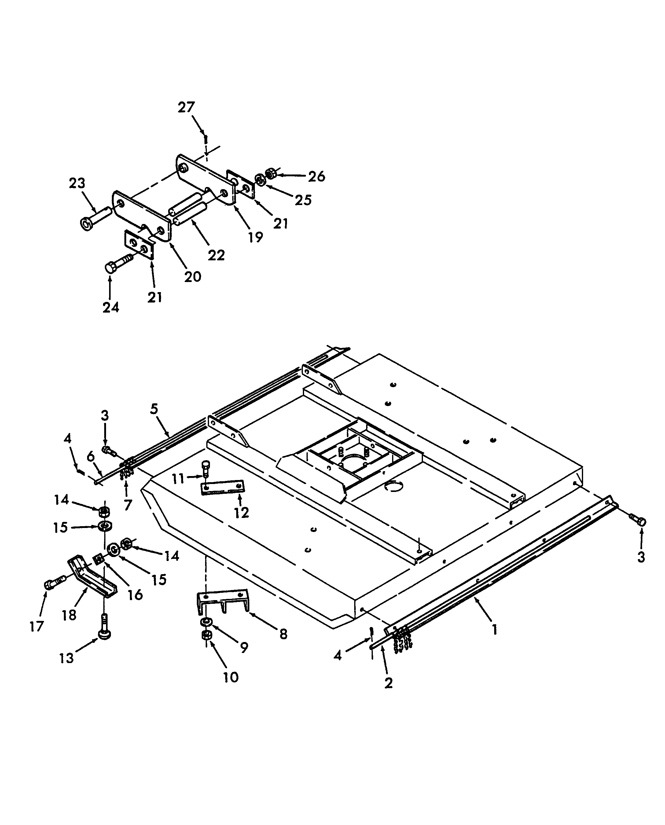 New Holland 9809237 - FORD FLOATING TOP LINK(11/90 - 12/03) Parts Diagrams