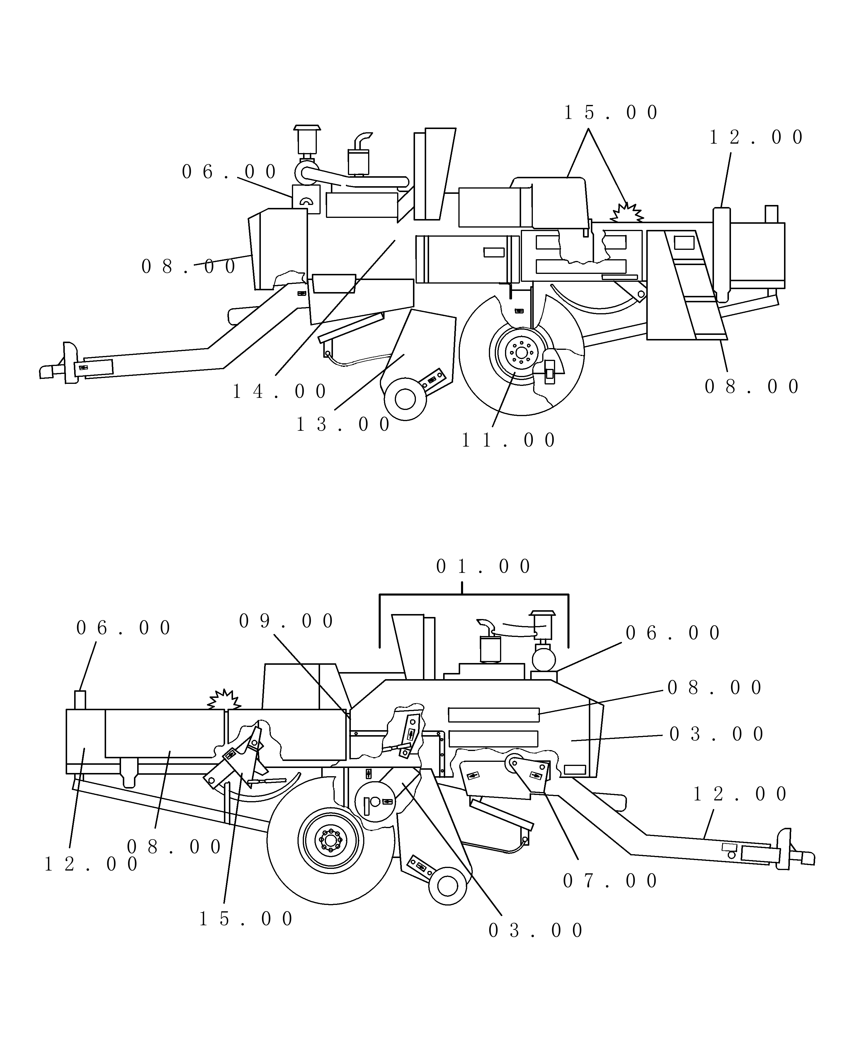 New Holland BB900 - NH 3-TIE INLINE SQUARE BALER(10/00 - 12/04) Parts ...