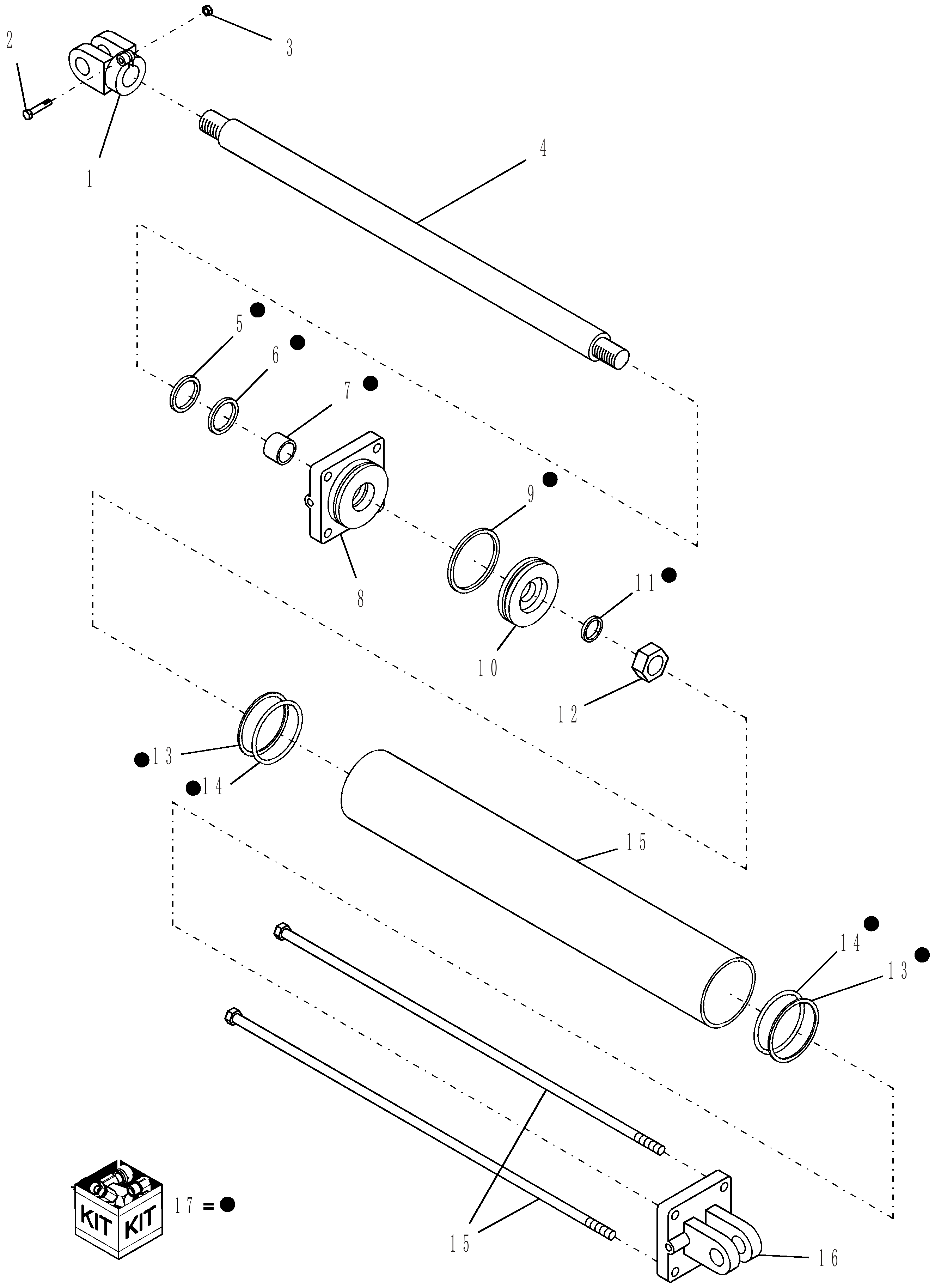 New Holland SD440 - AIR DRILL(07/03 - 07/05) Parts Diagrams