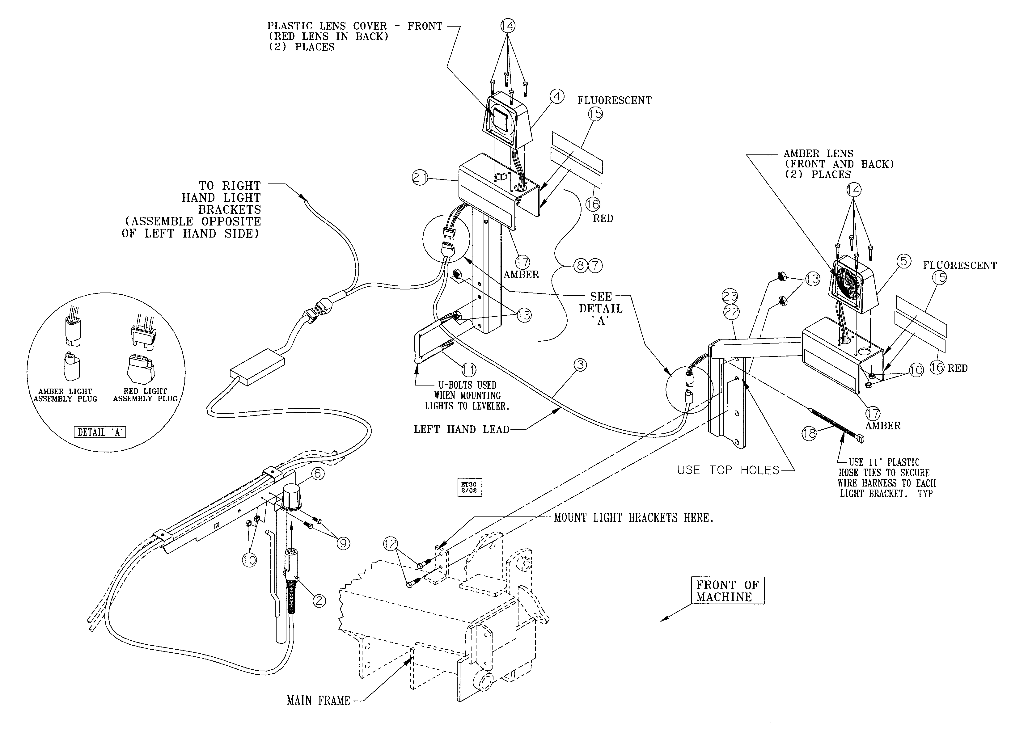 New Holland ST770 - 7 SHANK MULCH CHISEL(01/04 - 12/07) Parts Diagrams