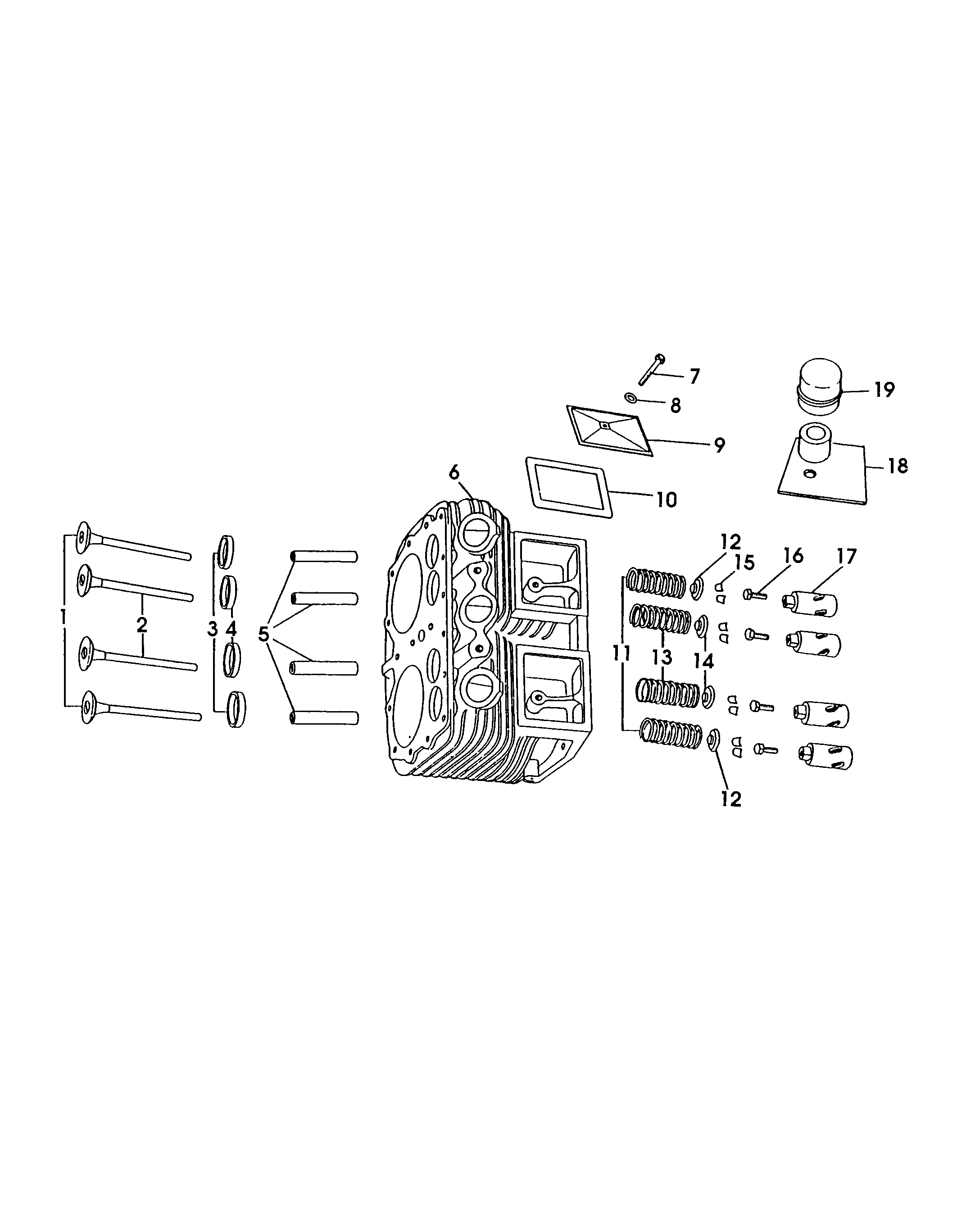 New Holland VG4D - WISCONSIN 4 CYL GAS ENGINE(07/68 - 07/75) Parts Diagrams