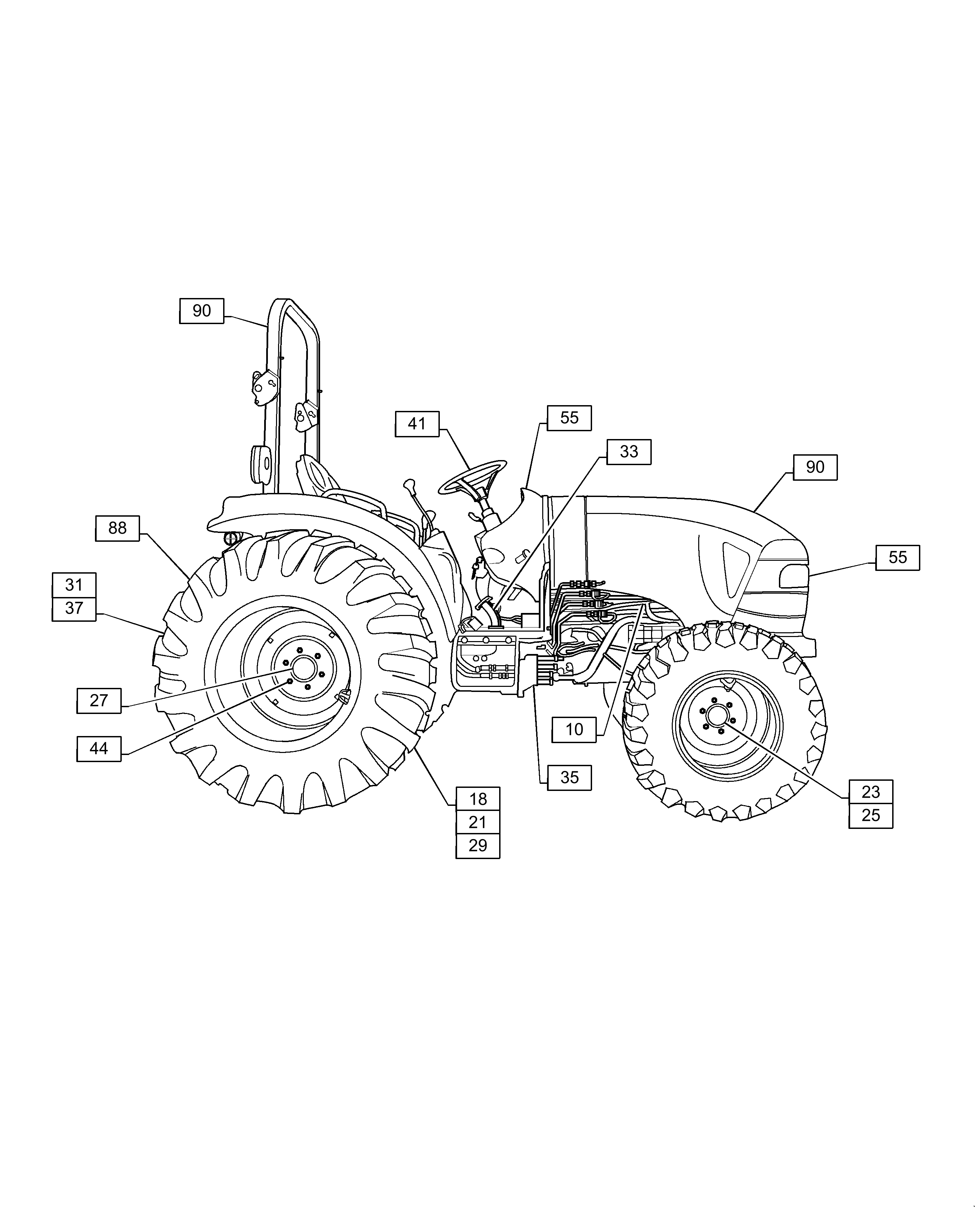 New Holland WORKMASTER 37 - COMPACT TRACTOR W/ROPS - TIER 4B (NA)(08/15 ...