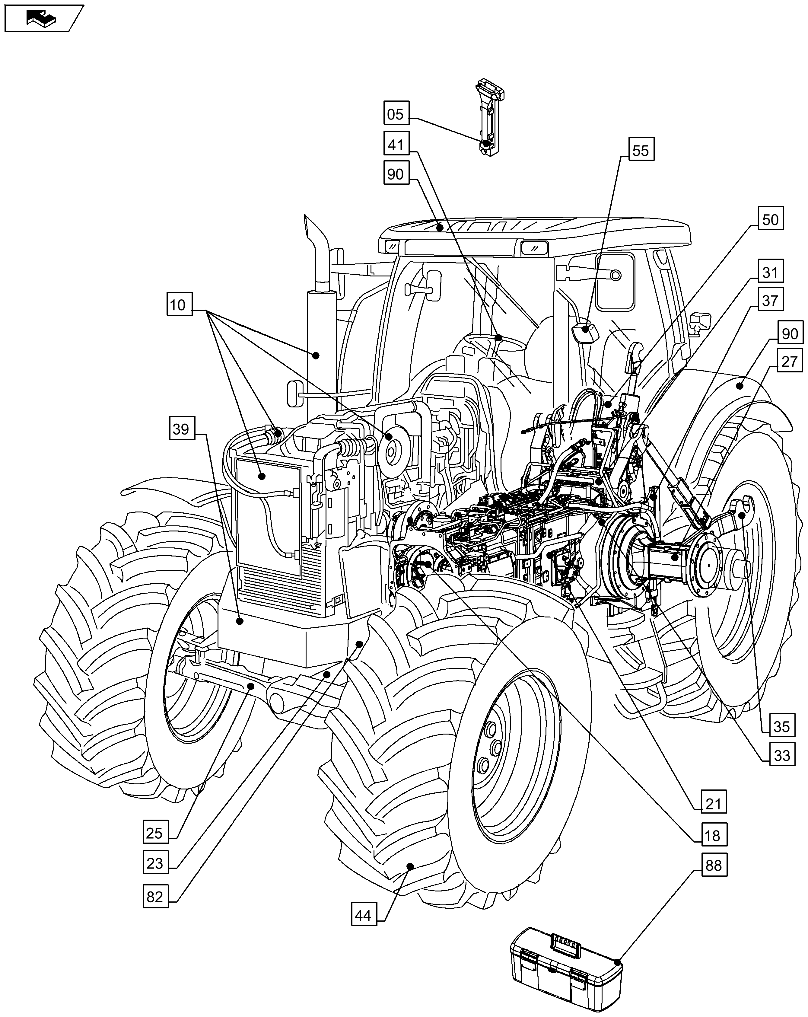 New Holland T6.160 - AUTOCOMMAND TRACTOR - TIER 4(07/13 - 12/18) Parts ...