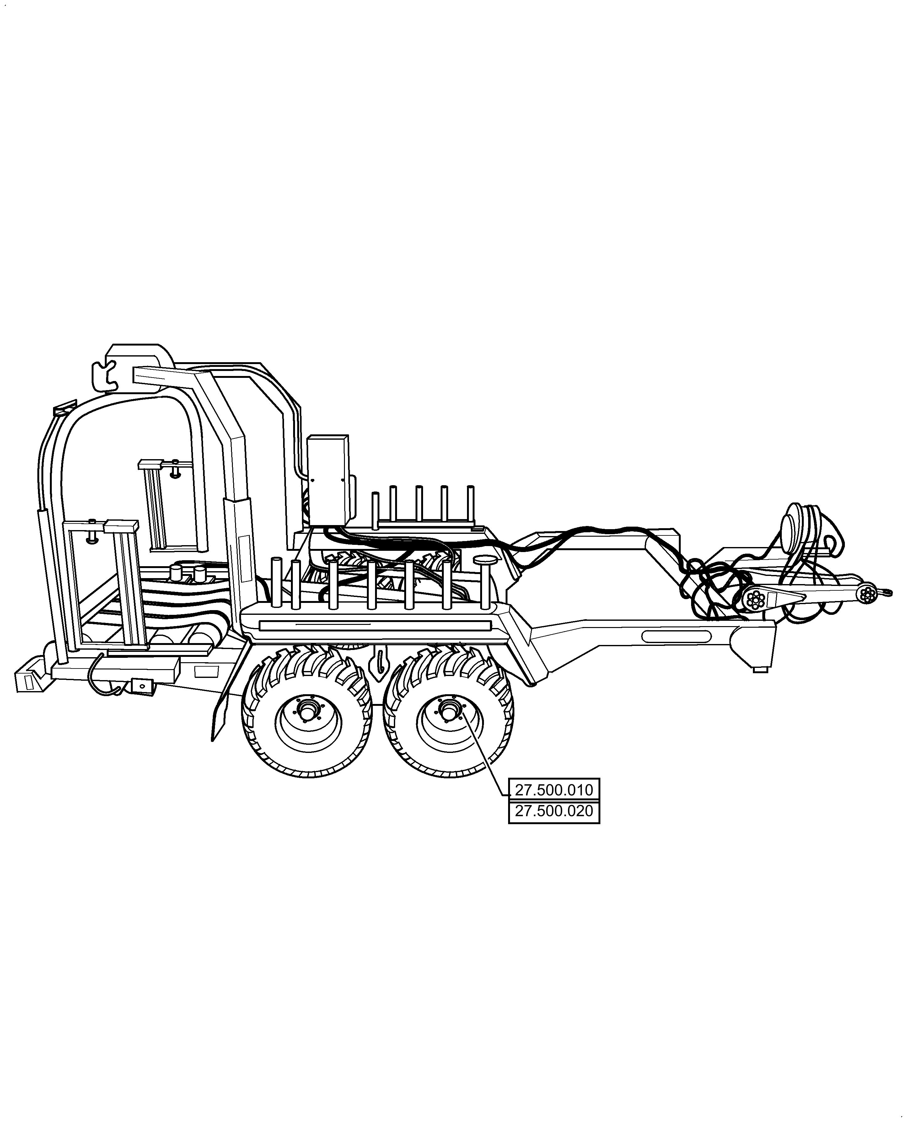 New Holland 4X5 COMBI BALE WRAPPER 06/20 Parts Diagrams
