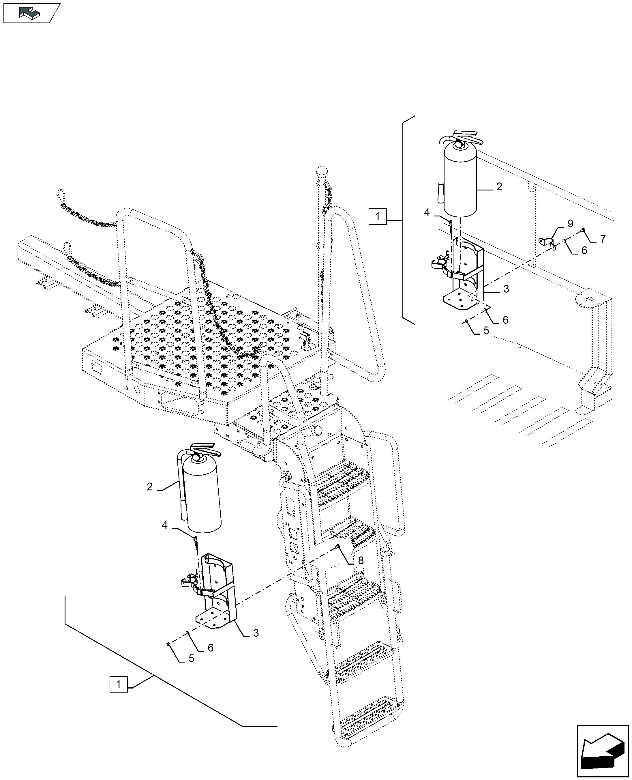 New Holland CR10.90 TRE2 ROTARY COMBINE MY25 10/24 Parts Diagrams