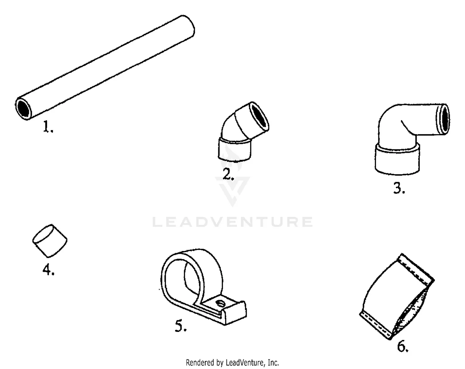 Troy-Bilt 1900337 RAINWATER KIT Parts Diagrams