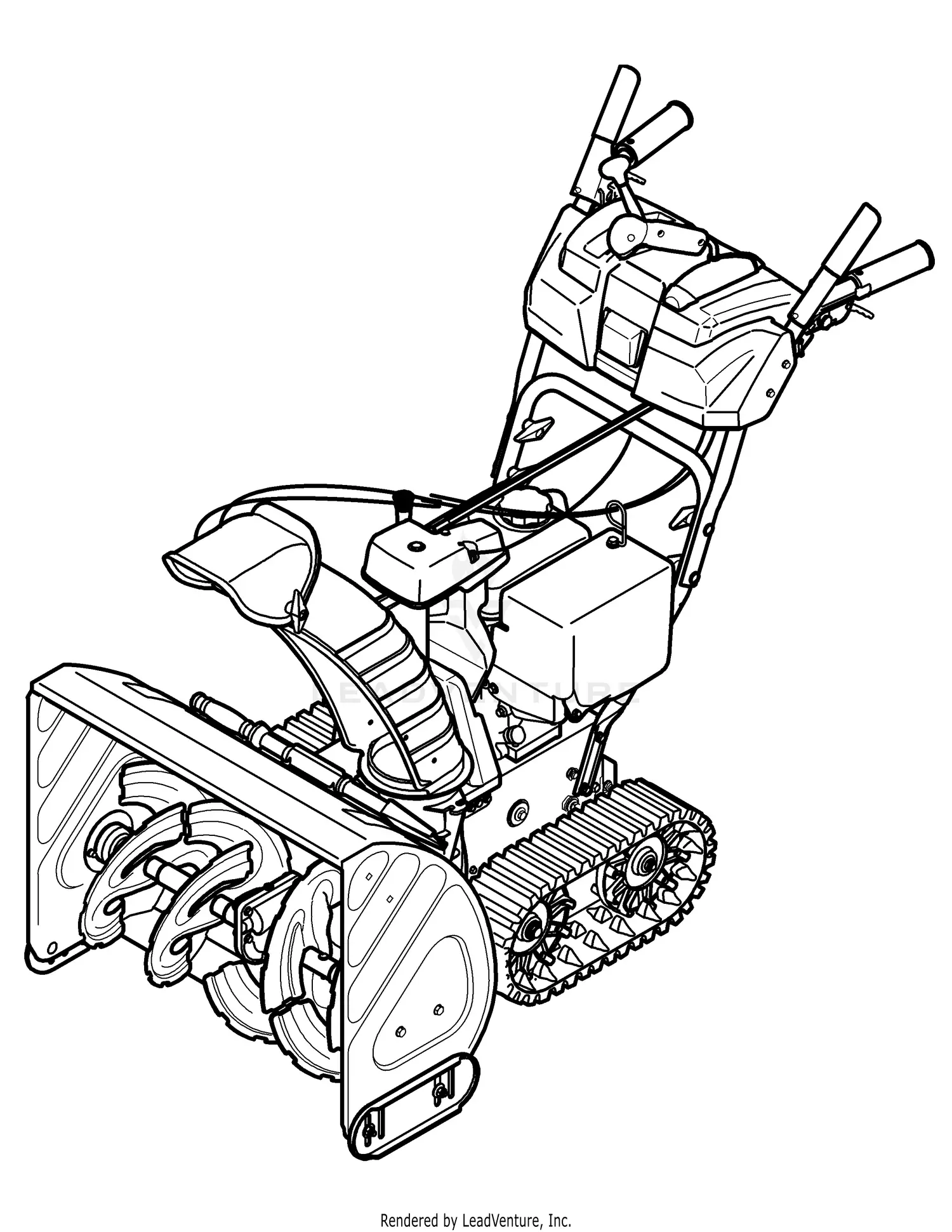 Troy-Bilt 31BM73Q3711 Storm Tracker 2690 (2011) Parts Diagrams