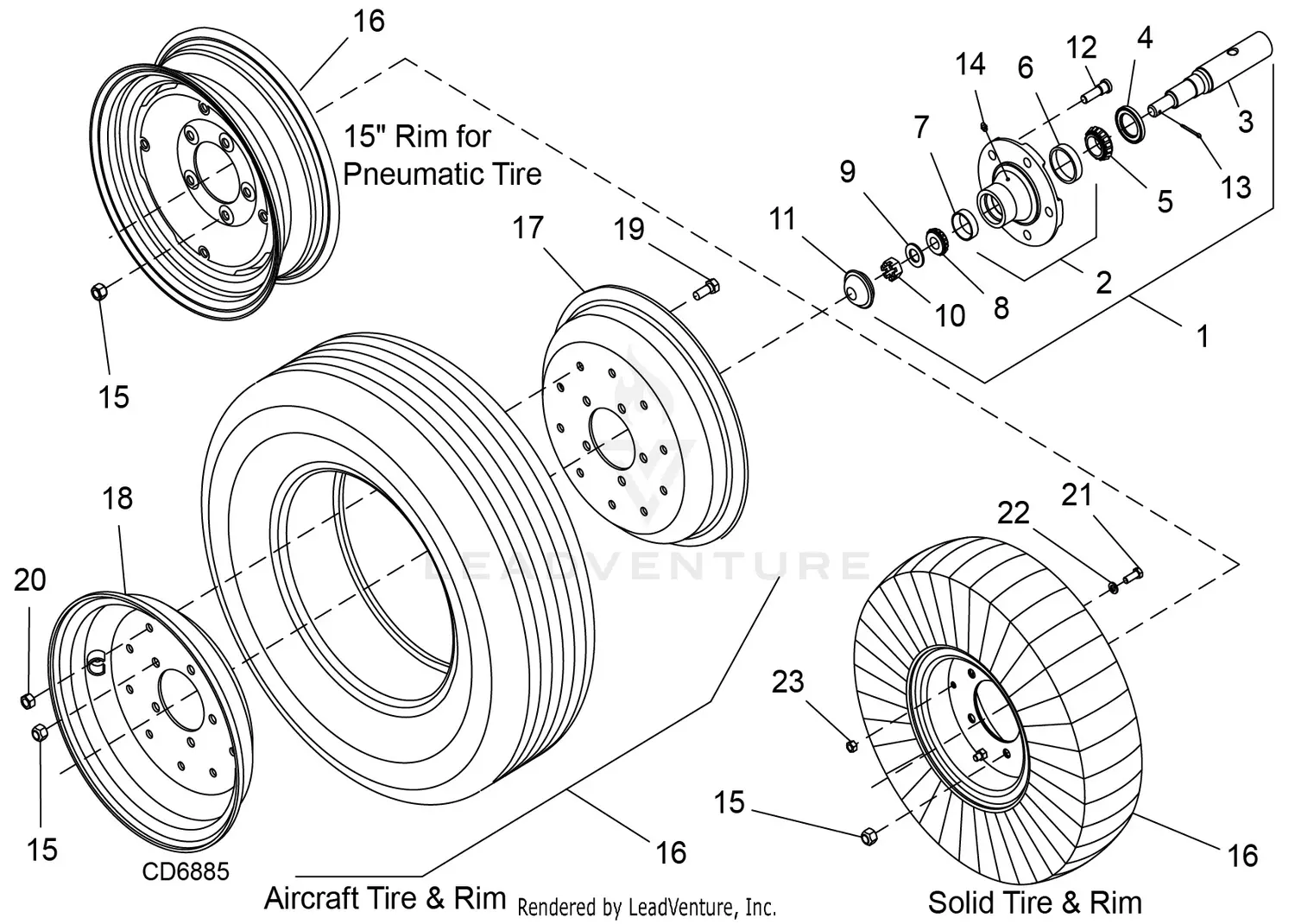 Woods BW15.51 Batwing Parts Diagrams