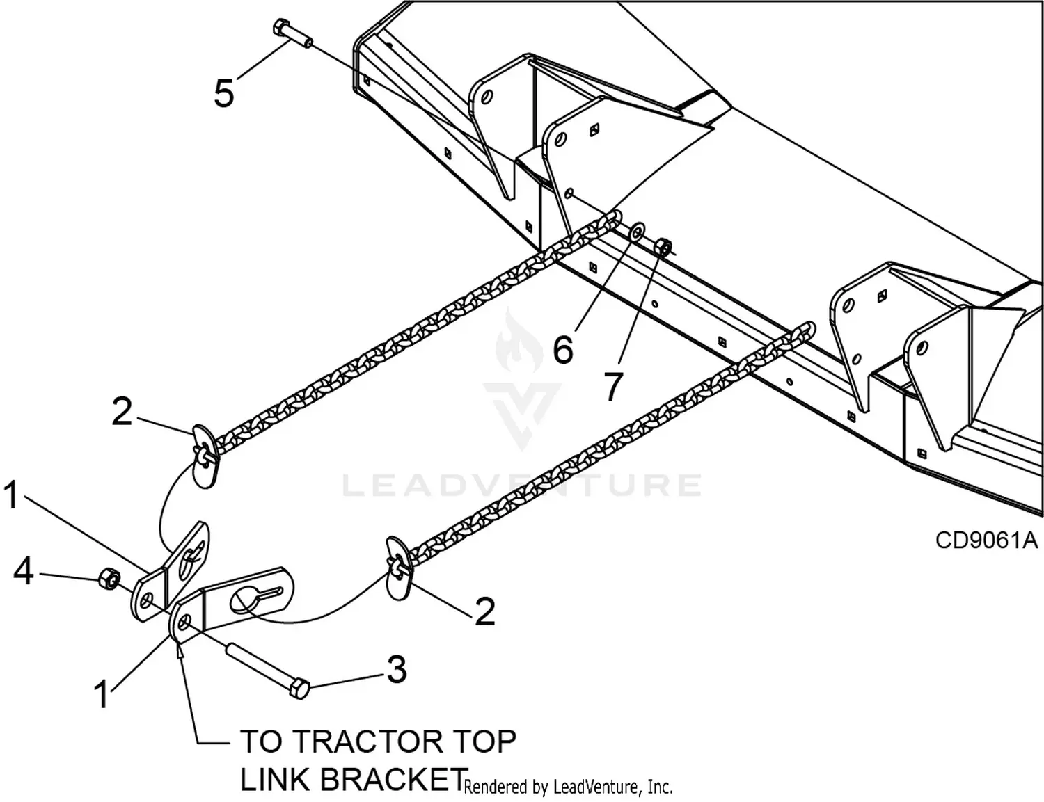 Woods BB84.50 Rotary Cutter Parts Diagrams