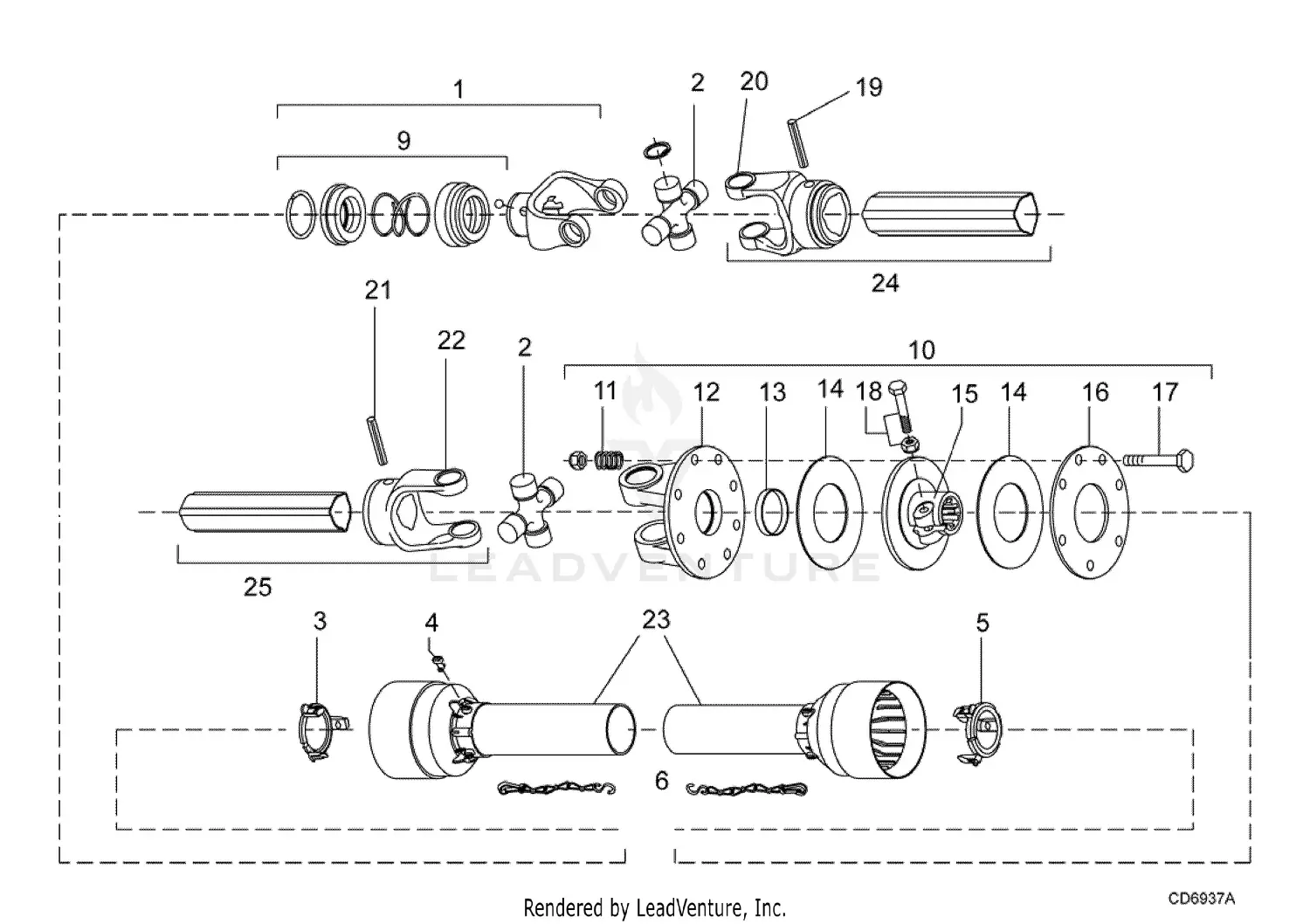 Woods RC2072 Parts Diagrams