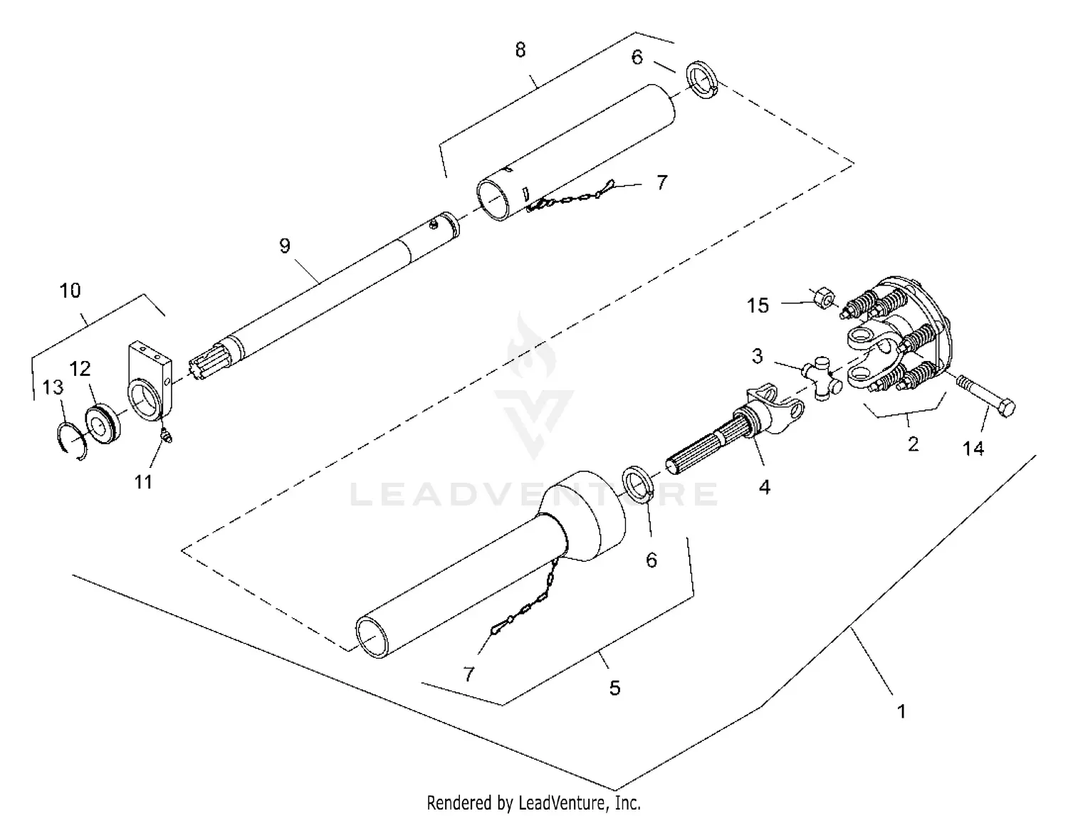 Woods 3240Q Batwing Parts Diagrams