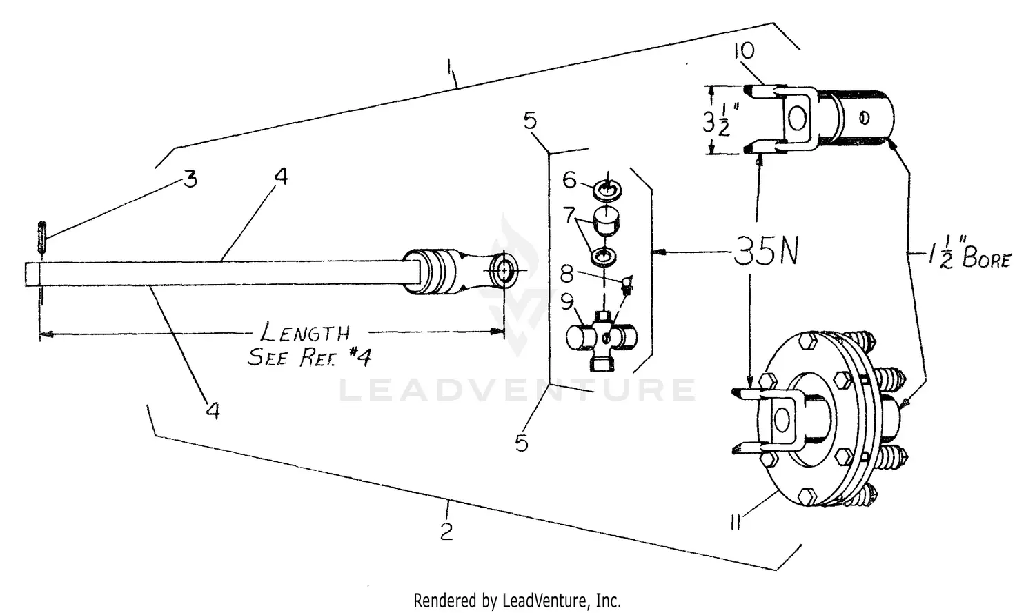 Woods B320-3 Batwing (1/76) Parts Diagrams