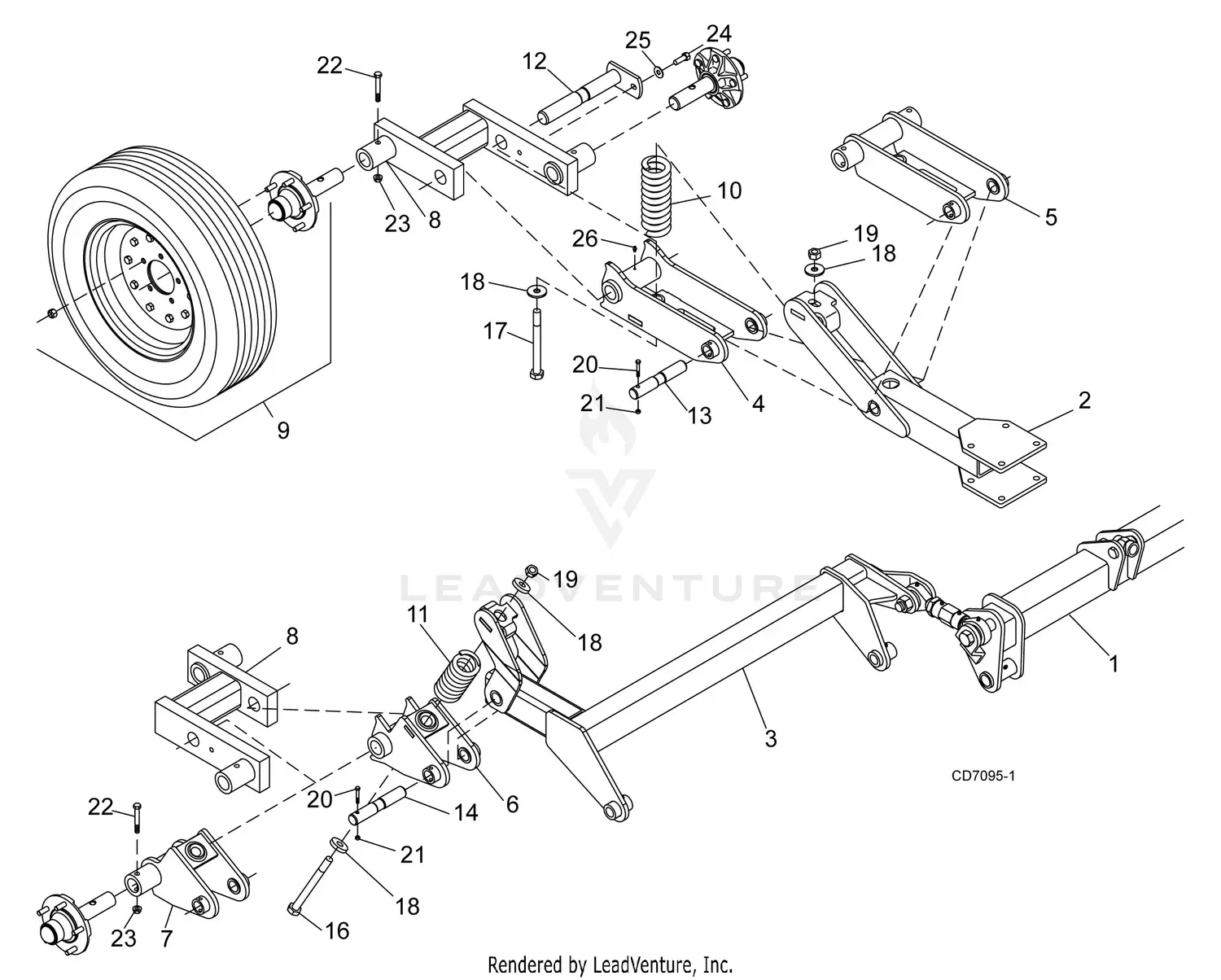 Woods BW1260J Parts Diagrams