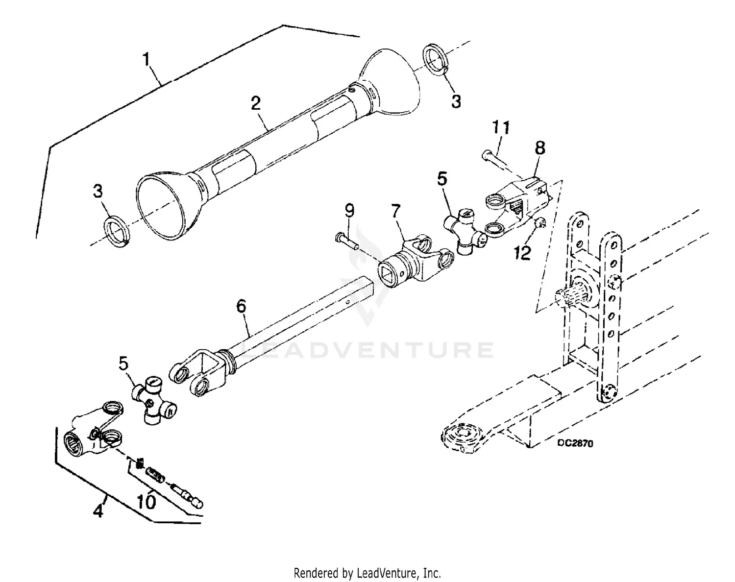 Woods HD315-5 Batwing Parts Diagrams