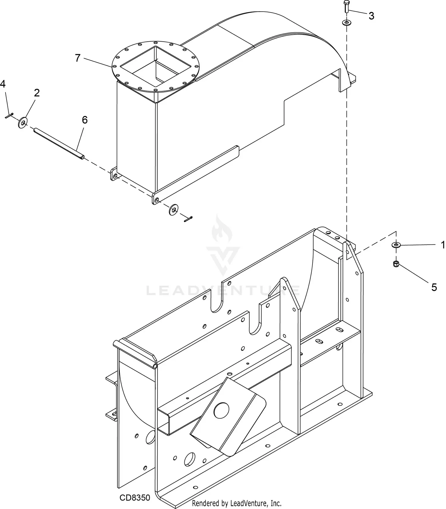 Woods 8100 Chipper/Shredder Parts Diagrams