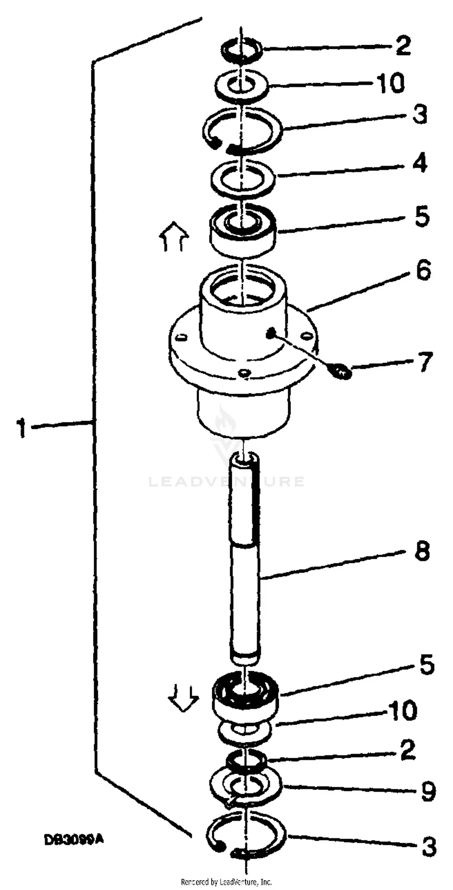 Woods CM61 Commercial Walk Behind Parts Diagrams