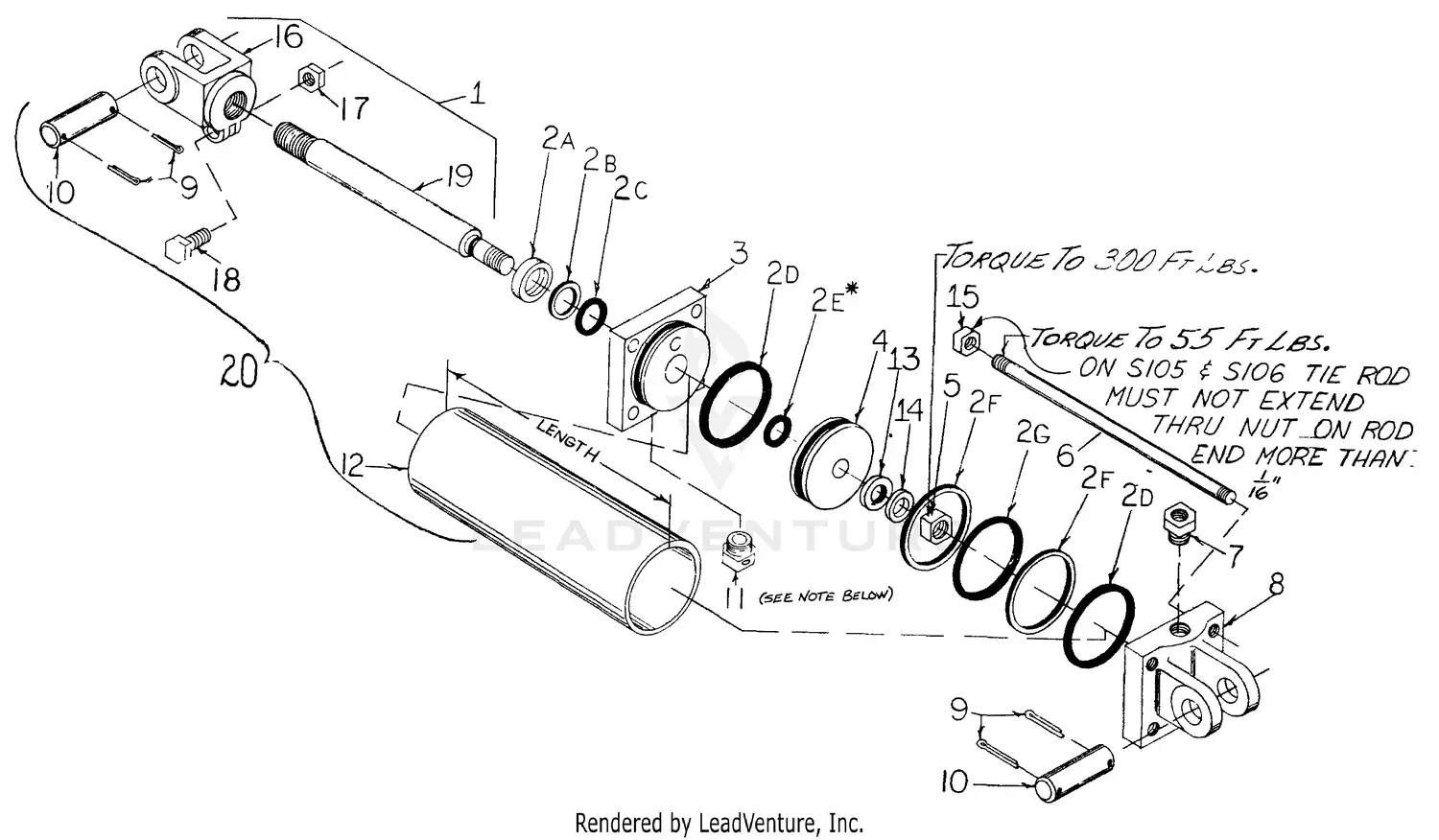 Woods RB850 Rear Blade (Woods) Parts Diagrams