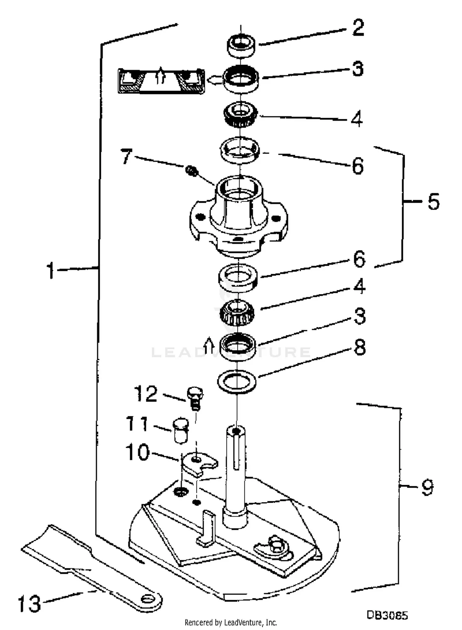 Woods P990 Rearmount Finish Mower Parts Diagrams