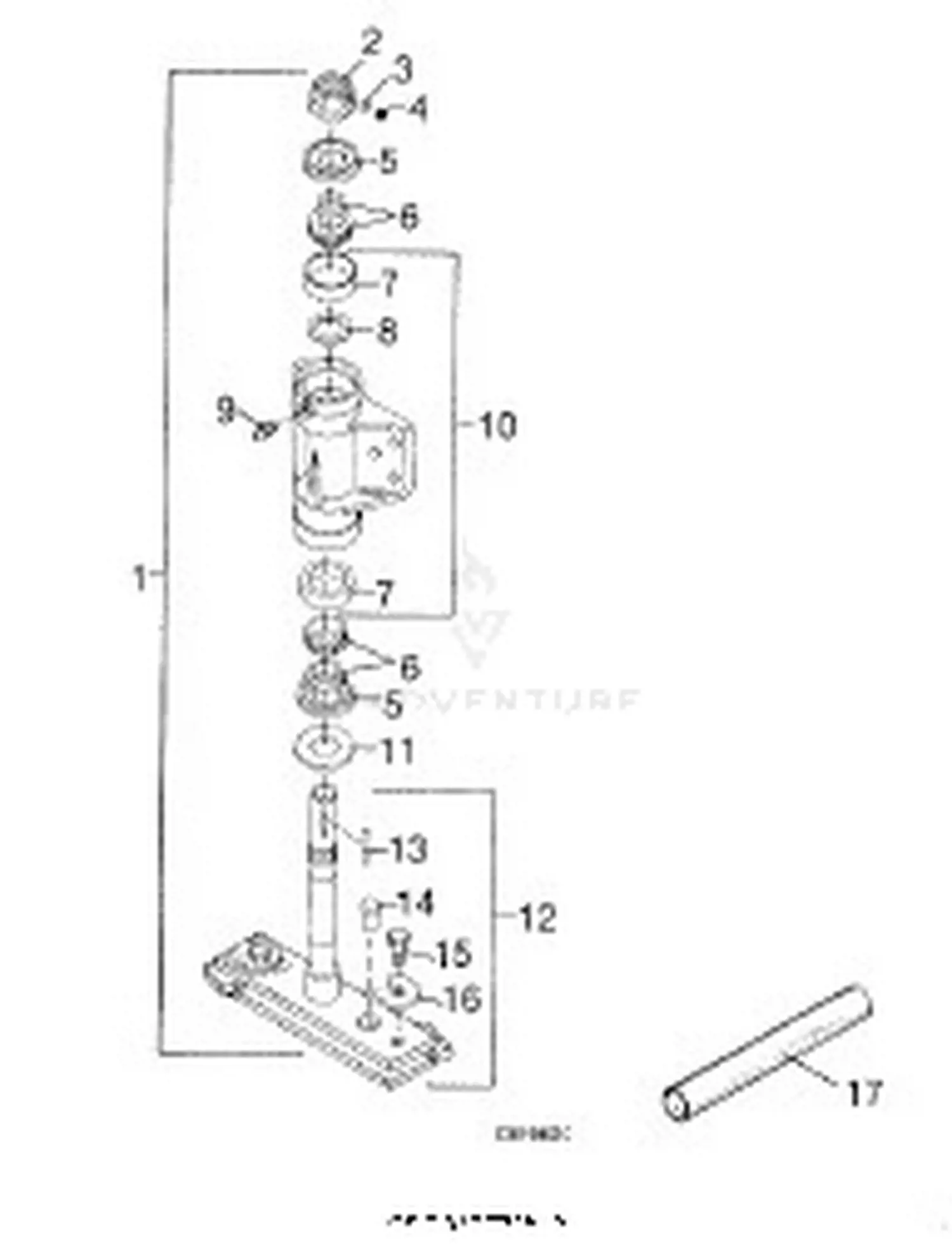Woods D-80 Parts Diagrams