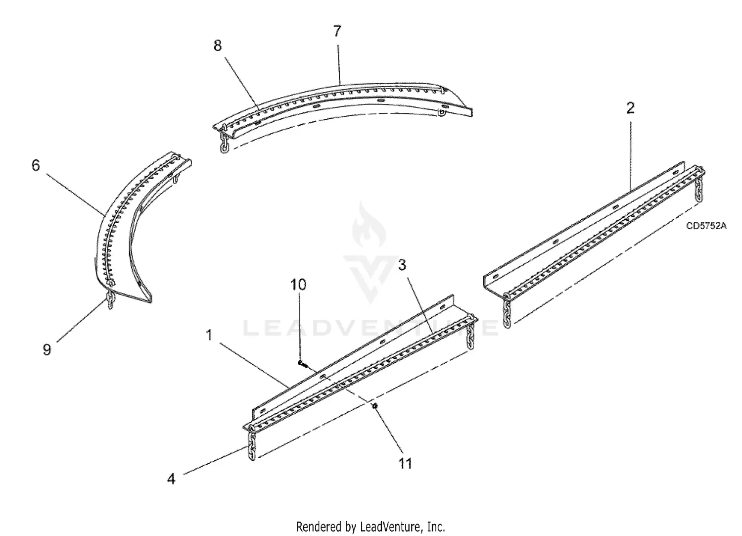 Woods HC48 Rotary Cutter Parts Diagrams