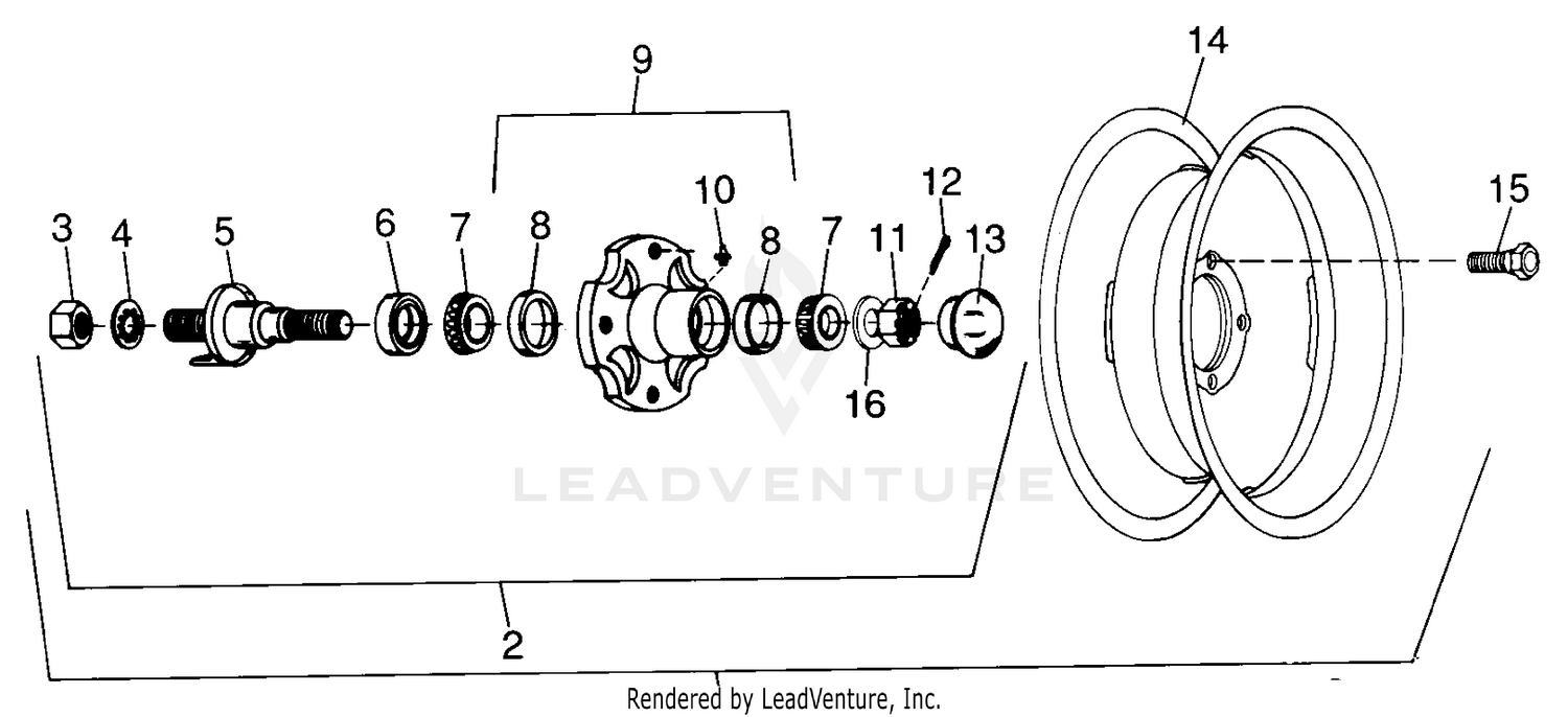Woods MDP184-1 Single Spindle Parts Diagrams