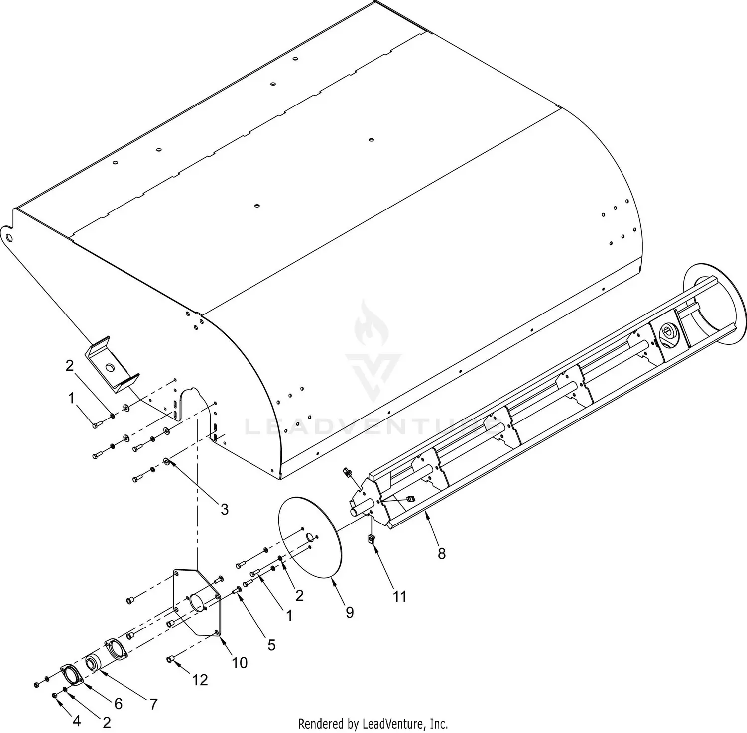 Woods PB600-2 Parts Diagrams