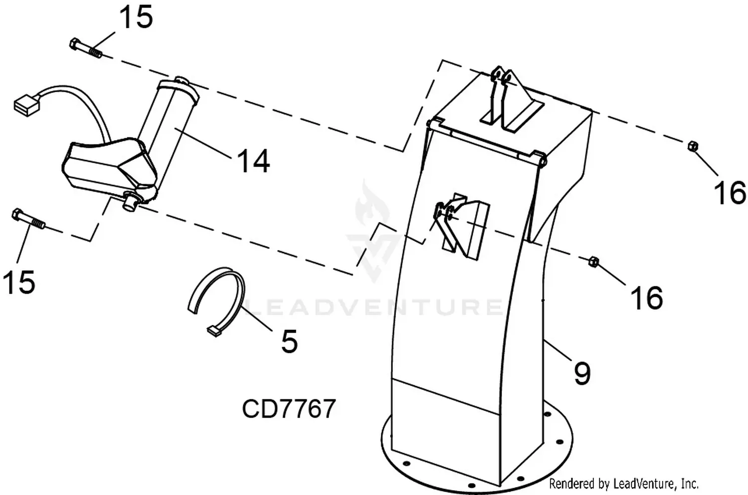 Woods SS84-2 Parts Diagrams