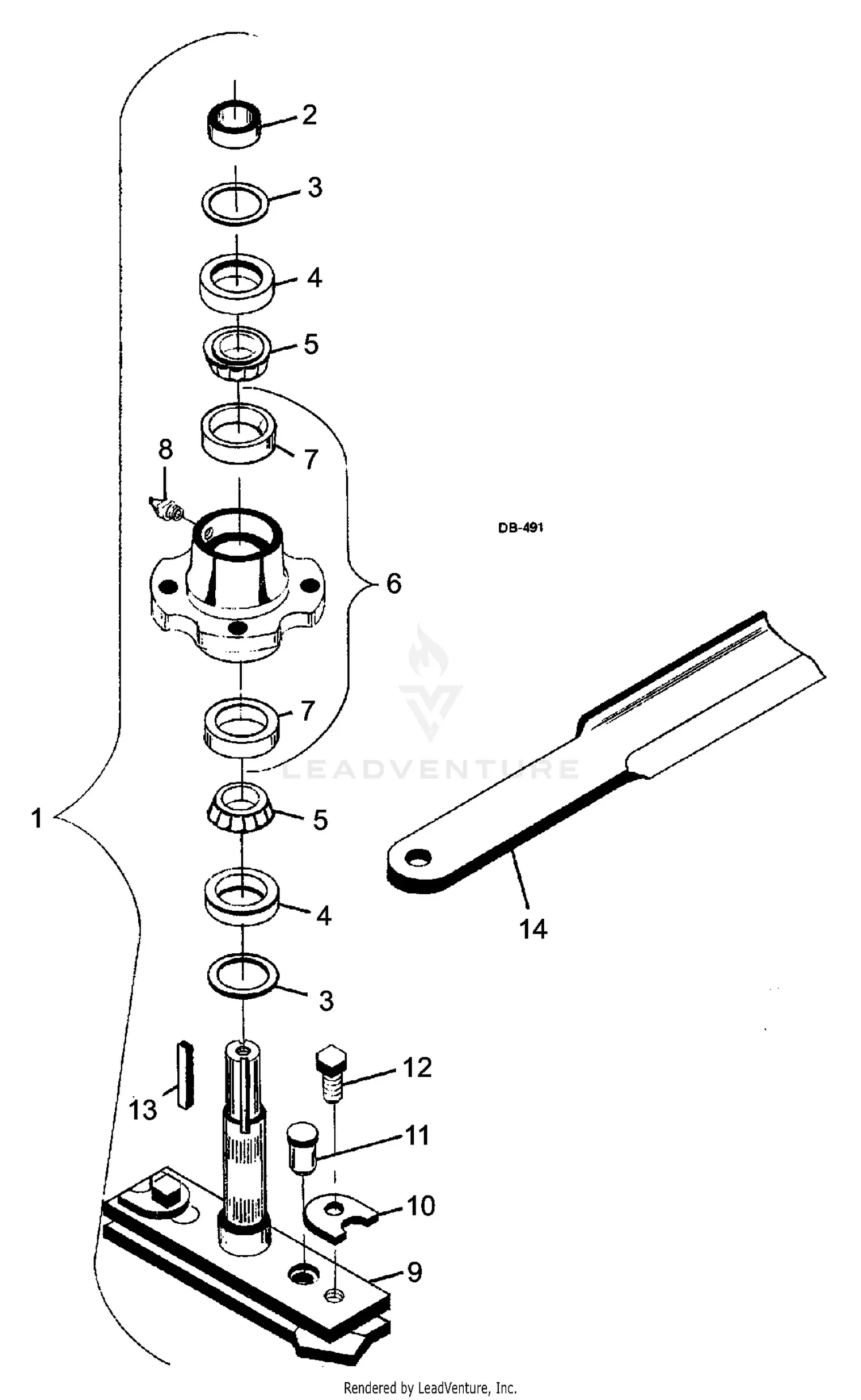 Woods 42CL-6 Undermount & Mid-mount IH Cub Lo-Boy Parts Diagrams Woods 42CL-6 Undermount & Mid-mount IH Cub Lo-Boy Parts Diagrams