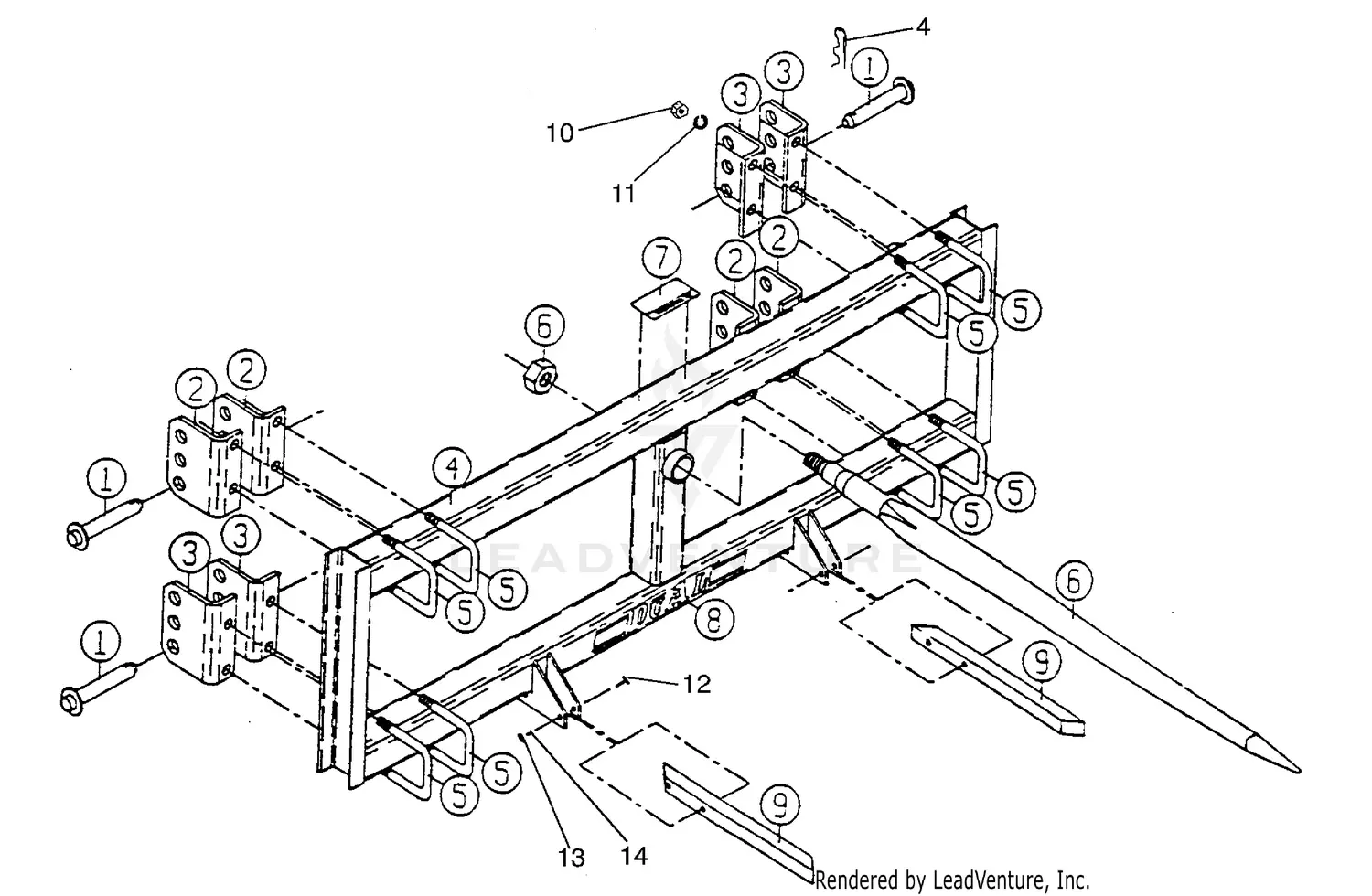 Woods 3150 Loader Parts Diagrams