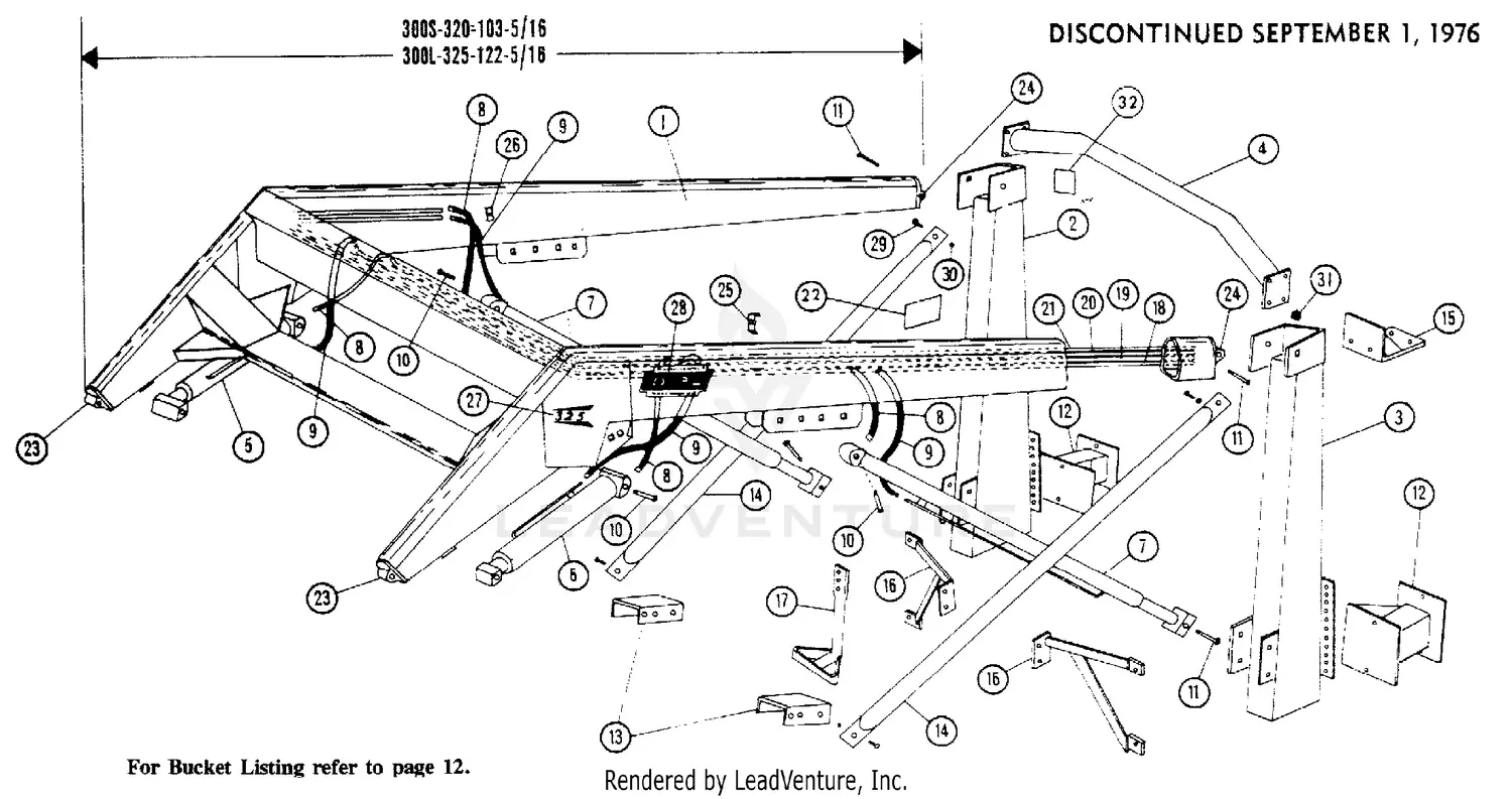 Woods 320 Loader Parts Diagrams