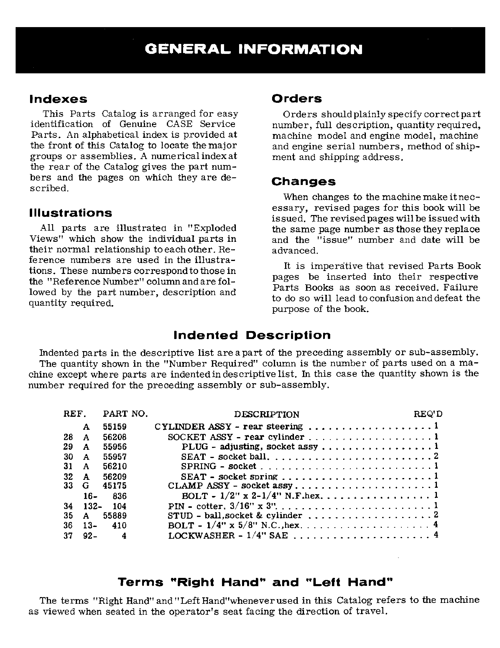 Case IH 1010 - CASE COMBINE(01/63 - 12/03) Parts Diagrams