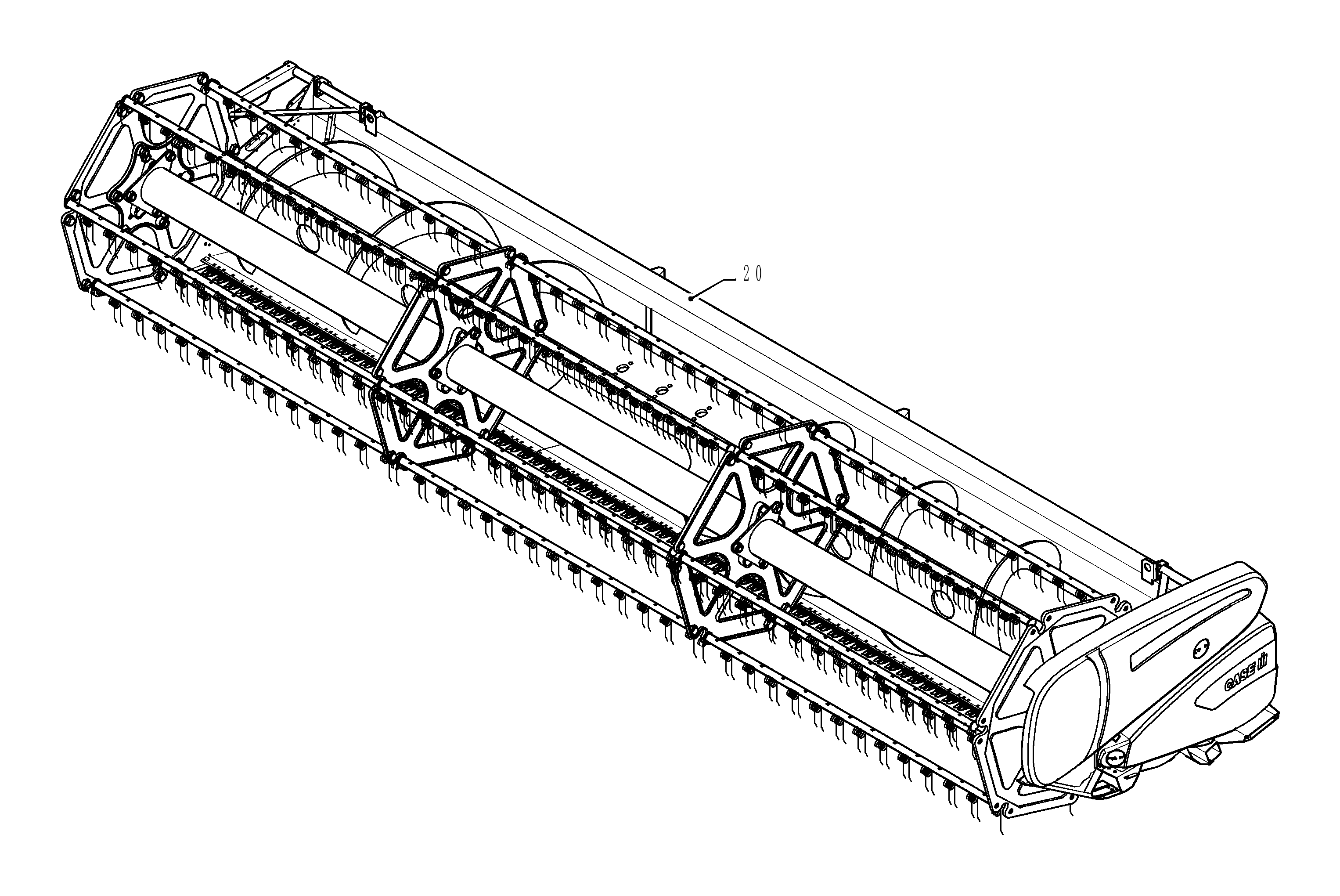 Case IH 2050 - GRAIN HEADERS(09/05 - 12/16) Parts Diagrams