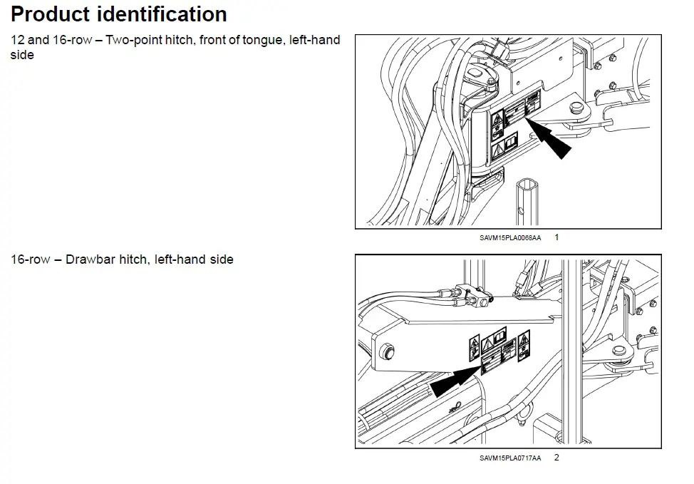 Case IH 2150 - PLANTER 12 ROW 2 POINT HITCH FRONT FOLD(09/16 - ) Parts ...