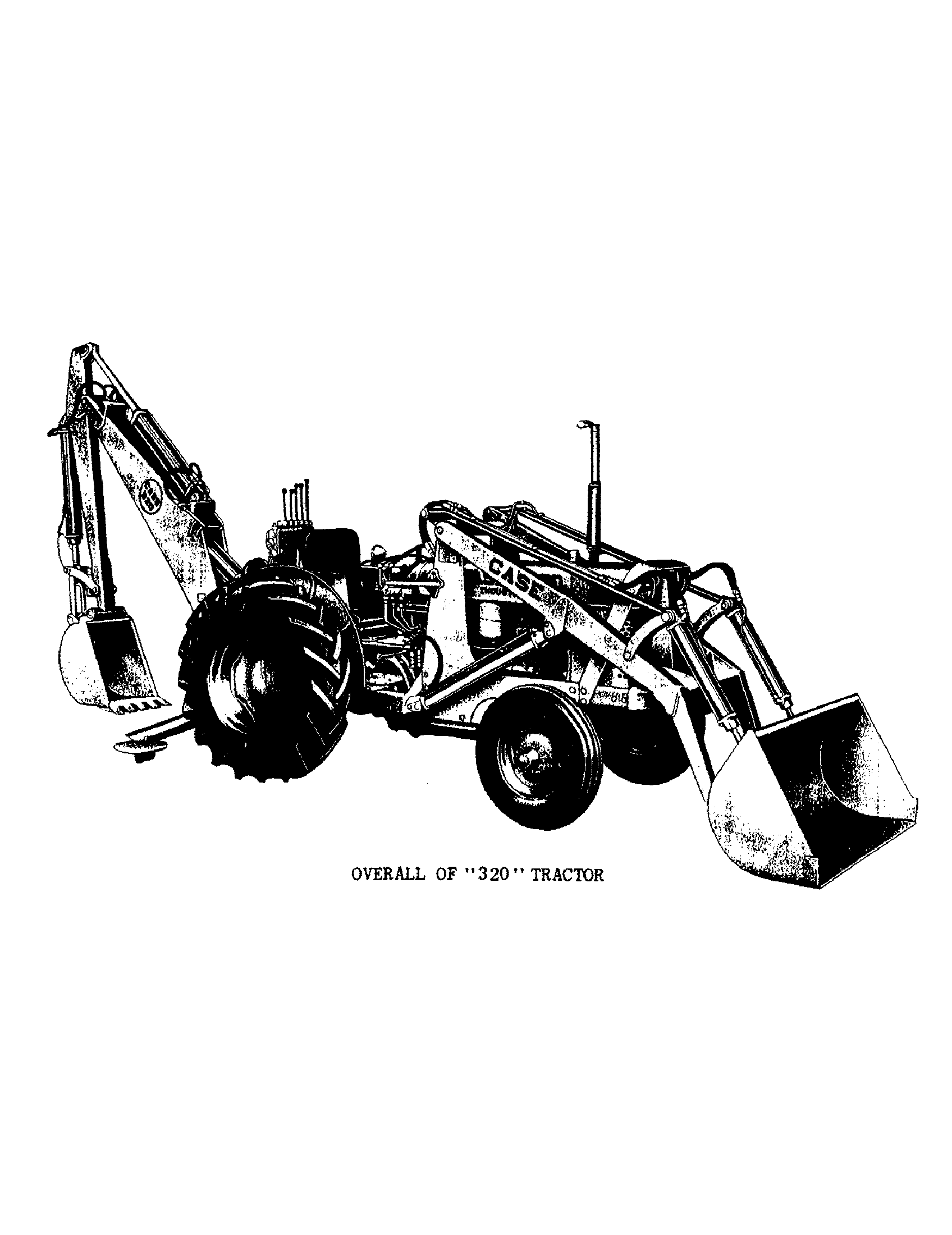 Case IH 320 - CASE GAS & DIESEL WHEEL TRACTOR(01/57 - 12/58) Parts Diagrams