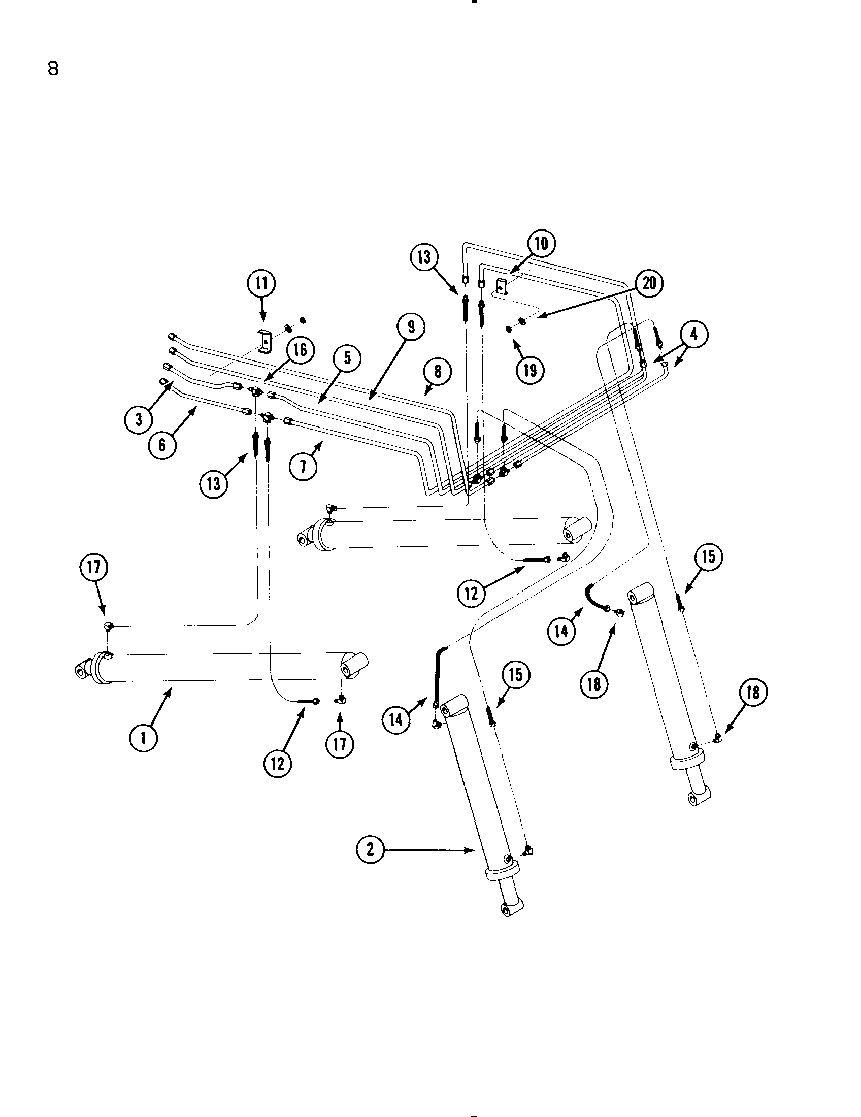 Case IH 54L - CASE FRONT END LOADER(01/83 - 12/92) Parts Diagrams