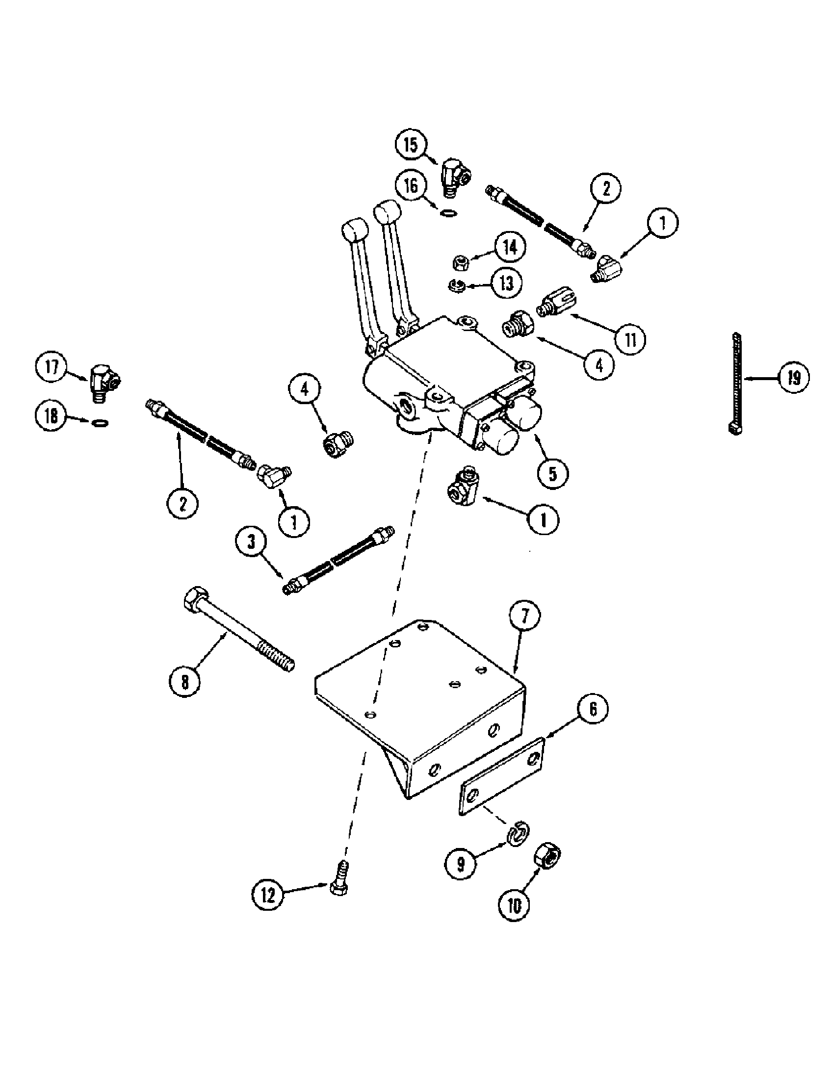 Case IH 60 - CASE FRONT END LOADER(01/78 - 12/83) Parts Diagrams