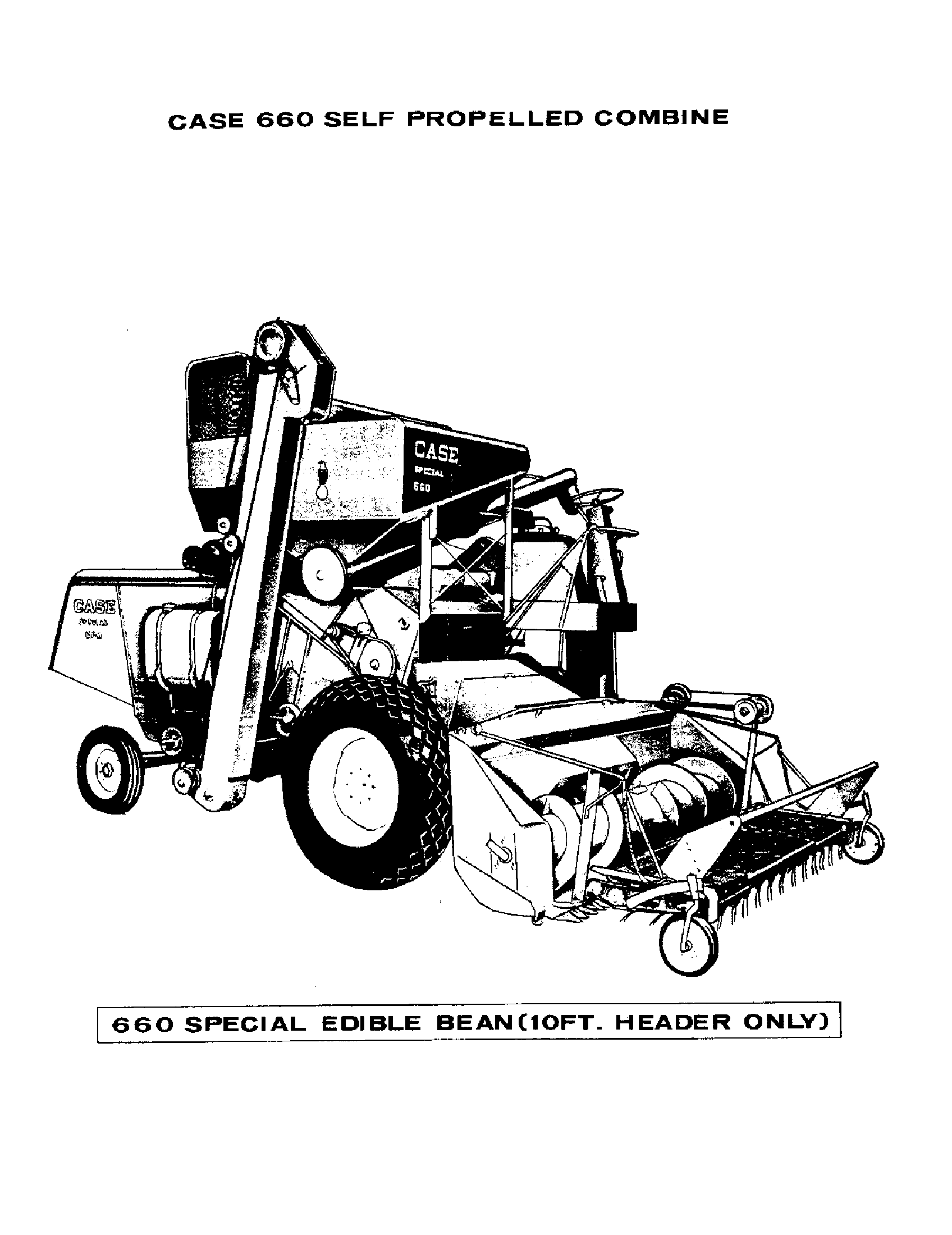 Case IH 660 - CASE COMBINE(01/66 - 12/71) Parts Diagrams