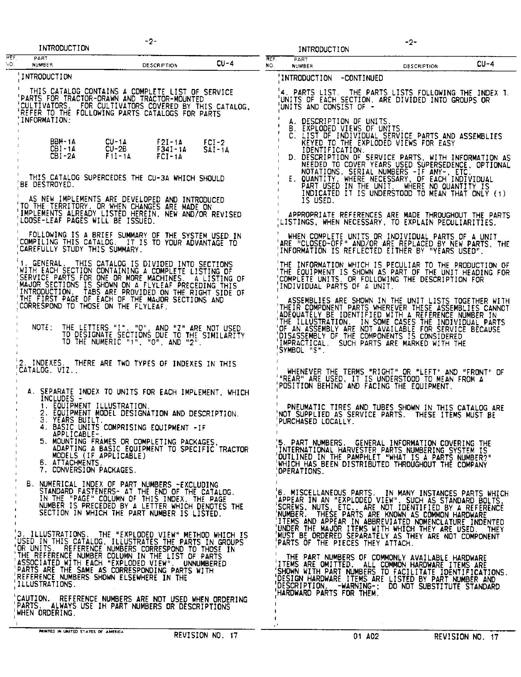 Case IH 663 - INTERNATIONAL HARVESTER CULTIVATOR(01/59 - 12/68) Parts ...