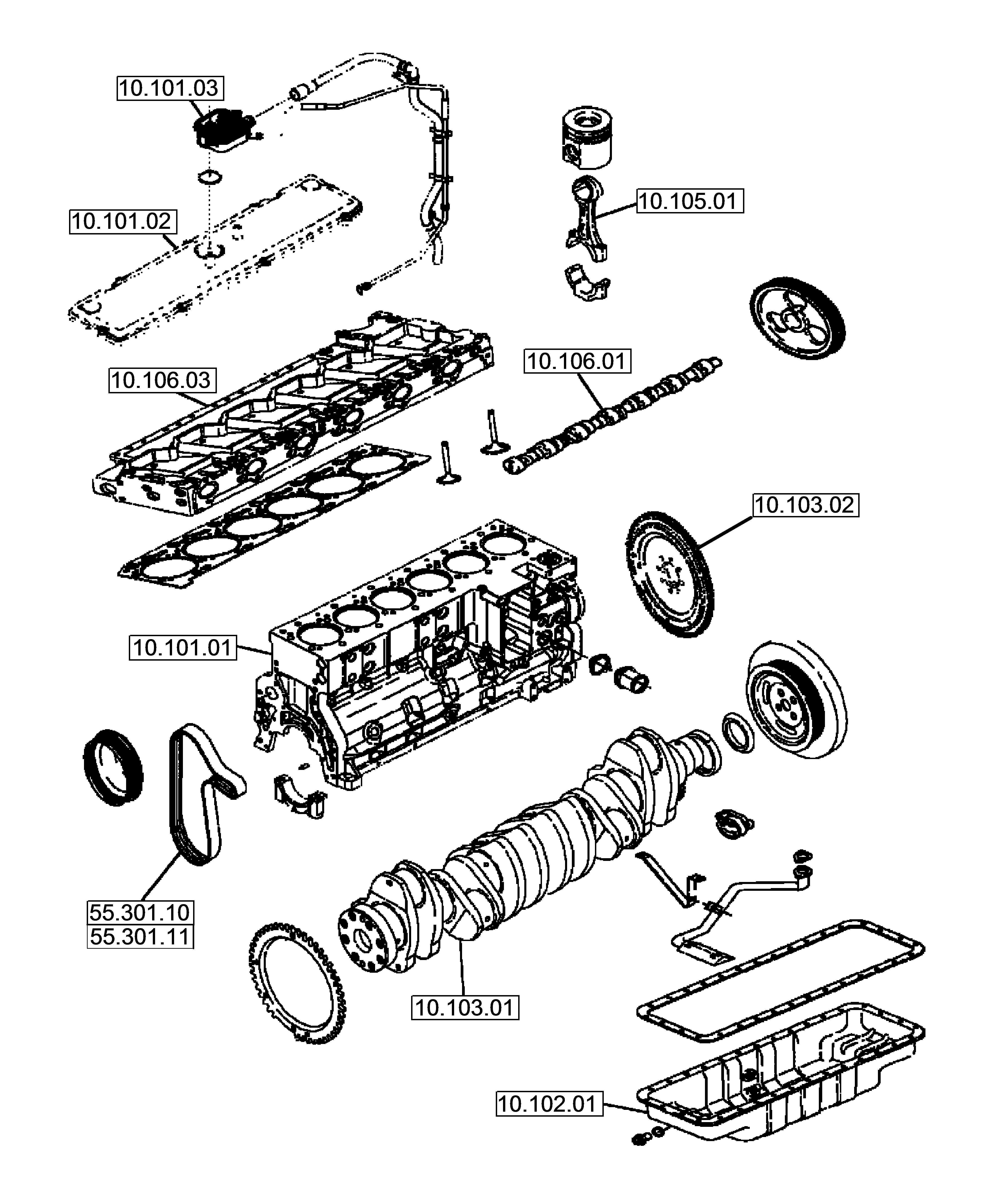 Case IH 7130 - COMBINE TIER 4(01/12 - 12/12) Parts Diagrams