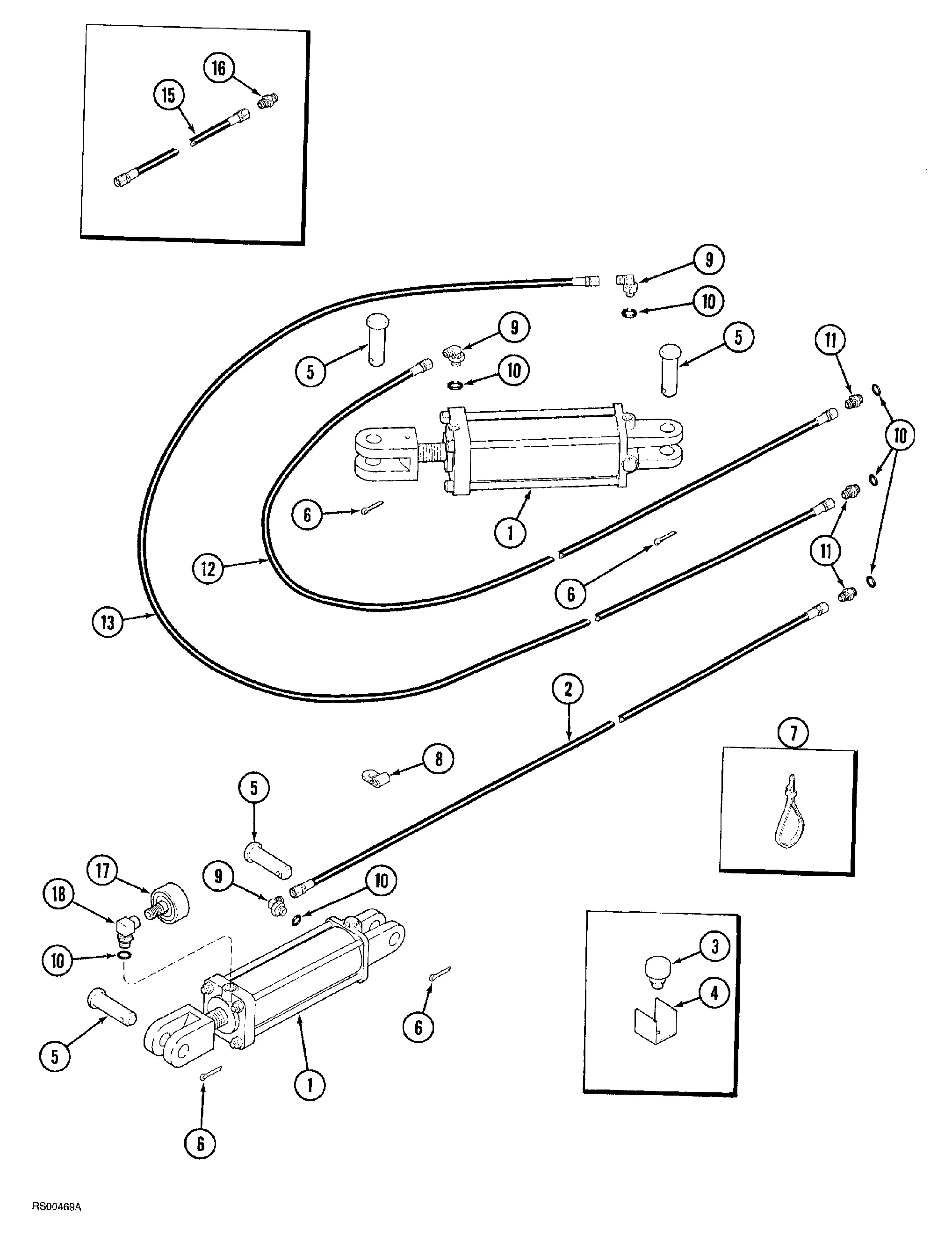 Case IH 7500 - CASE IH MOLDBOARD PLOW(01/95 - 12/00) Parts Diagrams