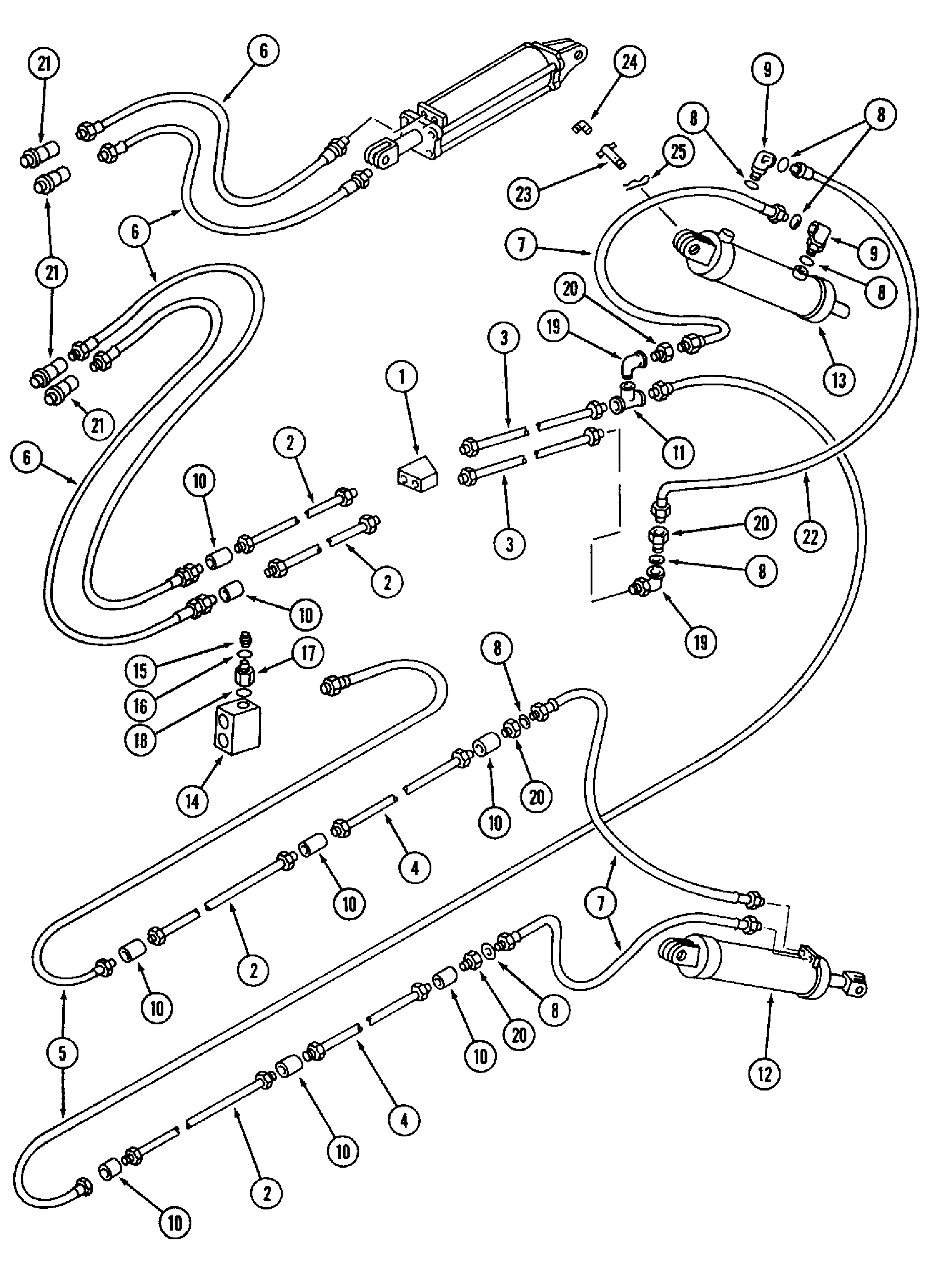 Case IH 800 - CASE IH MOLDBOARD PLOW(01/96 - 12/00) Parts Diagrams