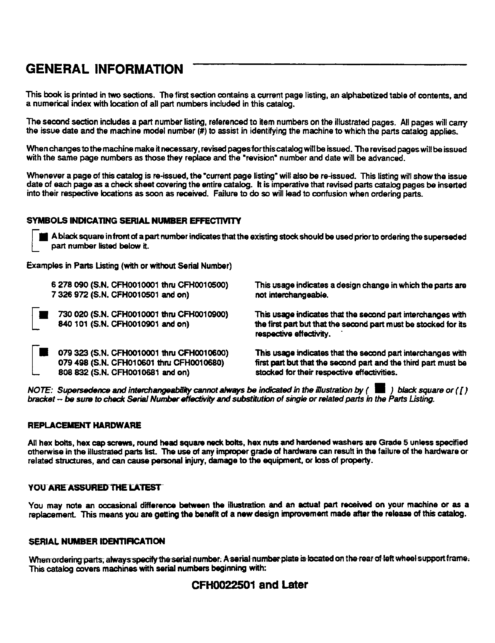 Case IH 8550 - CASE IH RECTANGULAR BALER(01/88 - 12/93) Parts Diagrams